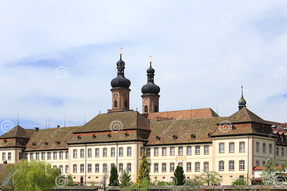 Former Benedictine Monastery, Germany Stock Image - Image of abbey ...