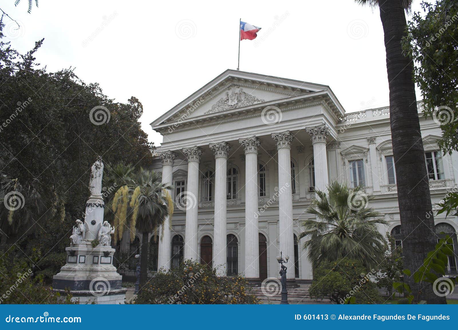 Former Congress Building Santiago De Chile Stock Image - Image of ...