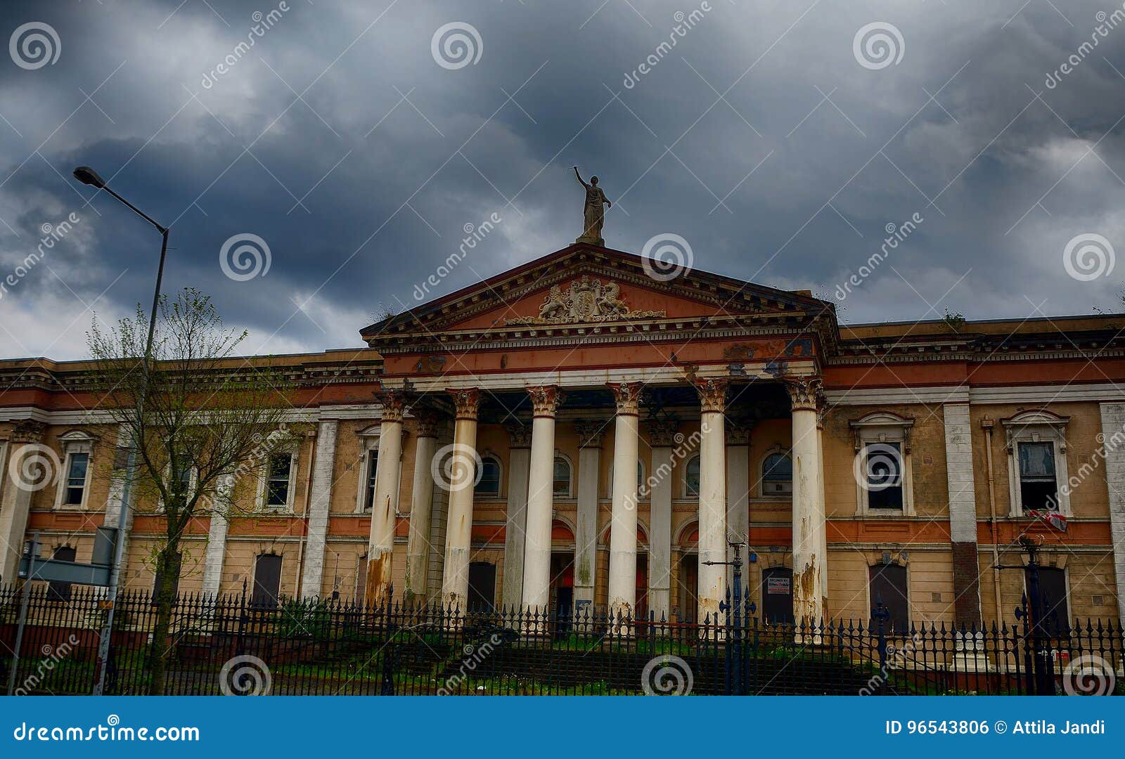 Former Courthouse, Belfast, Northern Ireland Stock Photo - Image of ...