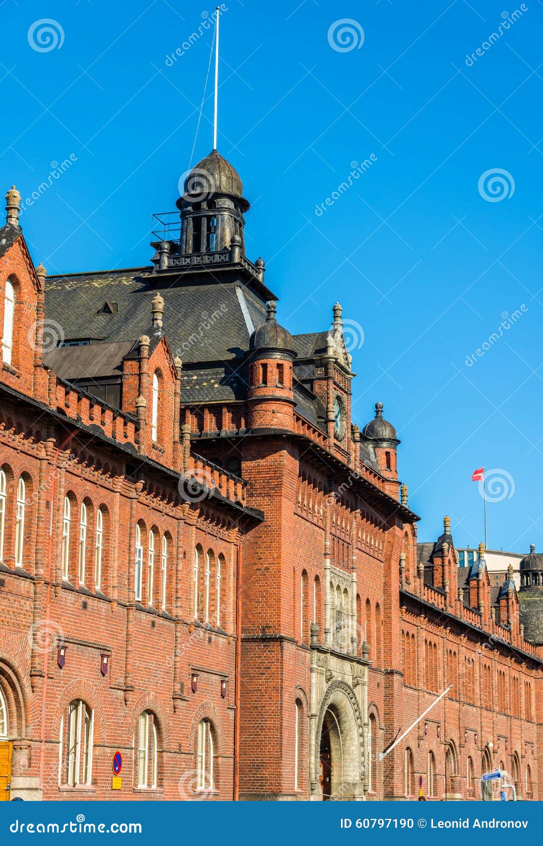 Former Customs and Warehouse at Port of Helsinki Stock Photo - Image of ...