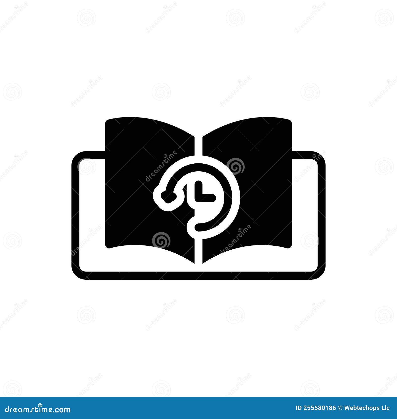 Black Solid Icon for Former, One Time and Previous Stock Vector ...