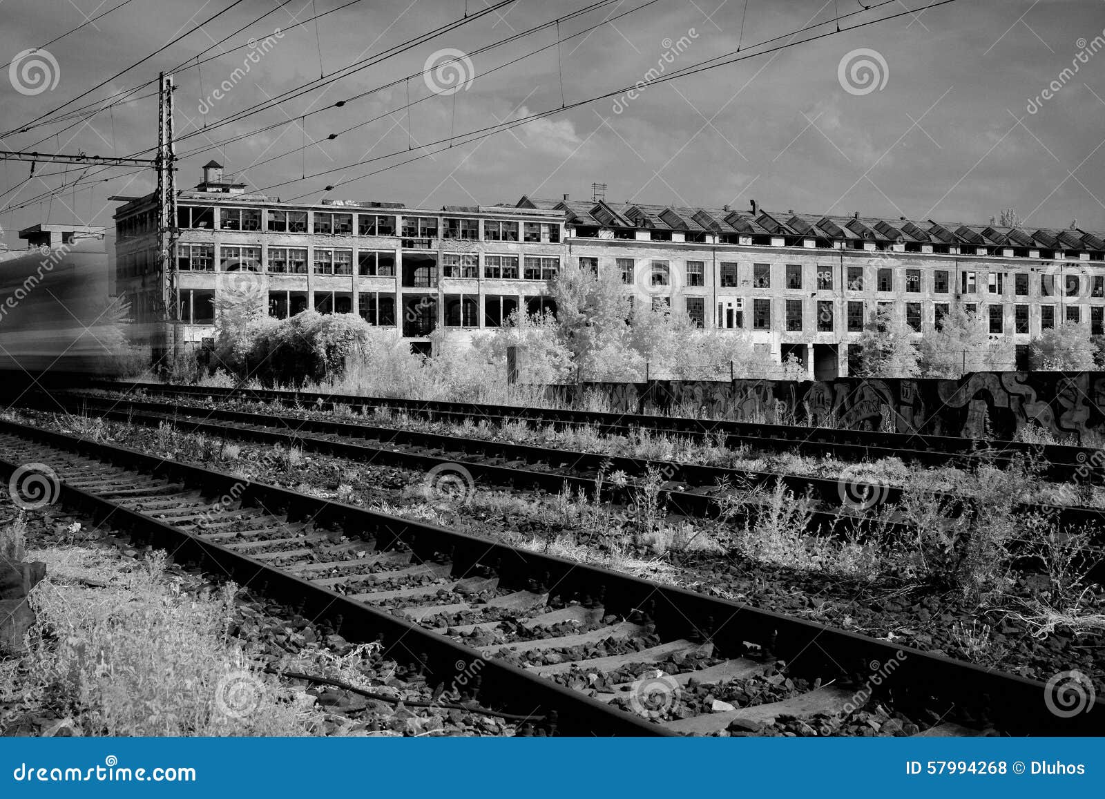Former Kolbenka in Prague stock photo. Image of ruins - 57994268