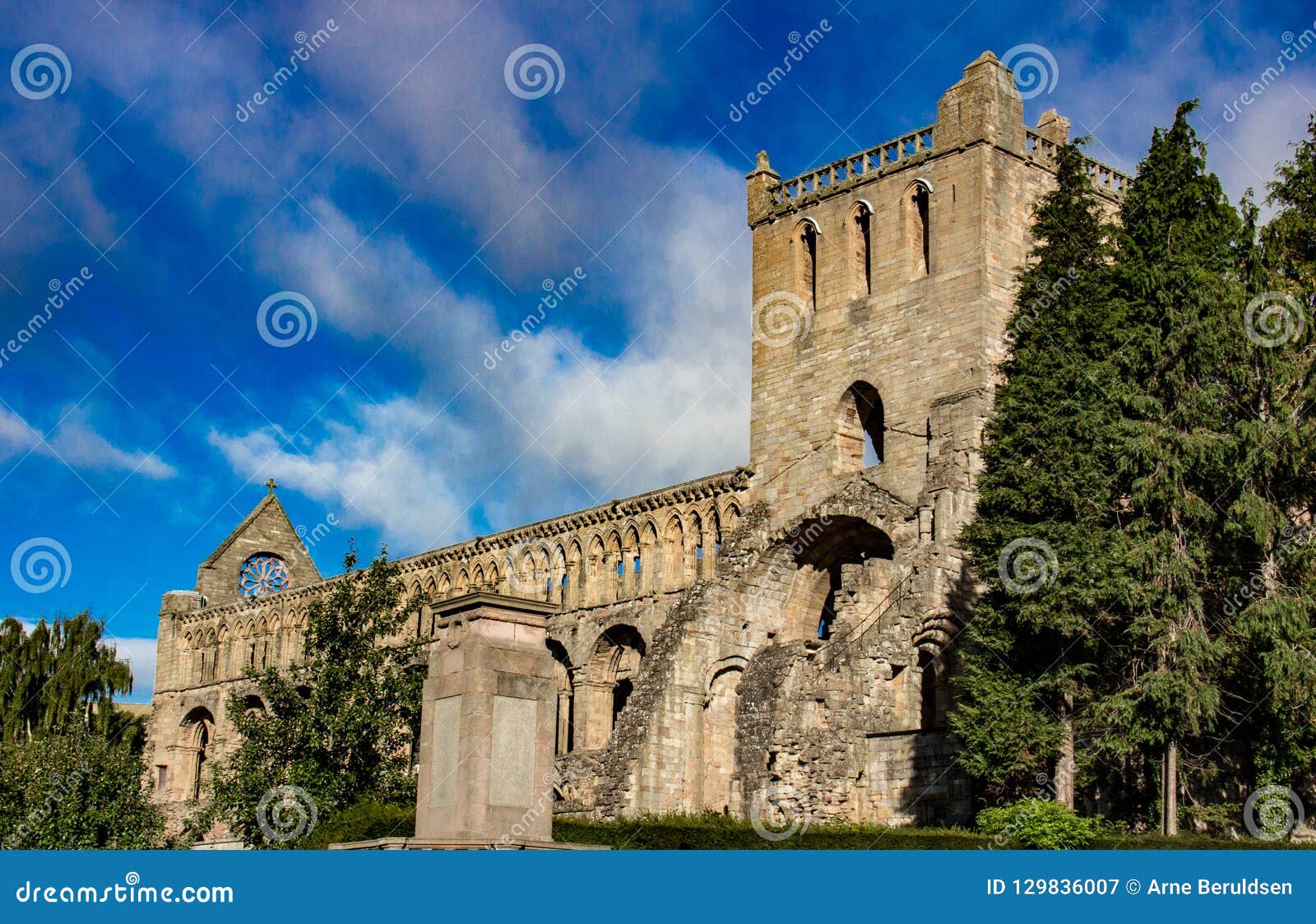 Former Monastery in England Stock Image - Image of former, remains ...