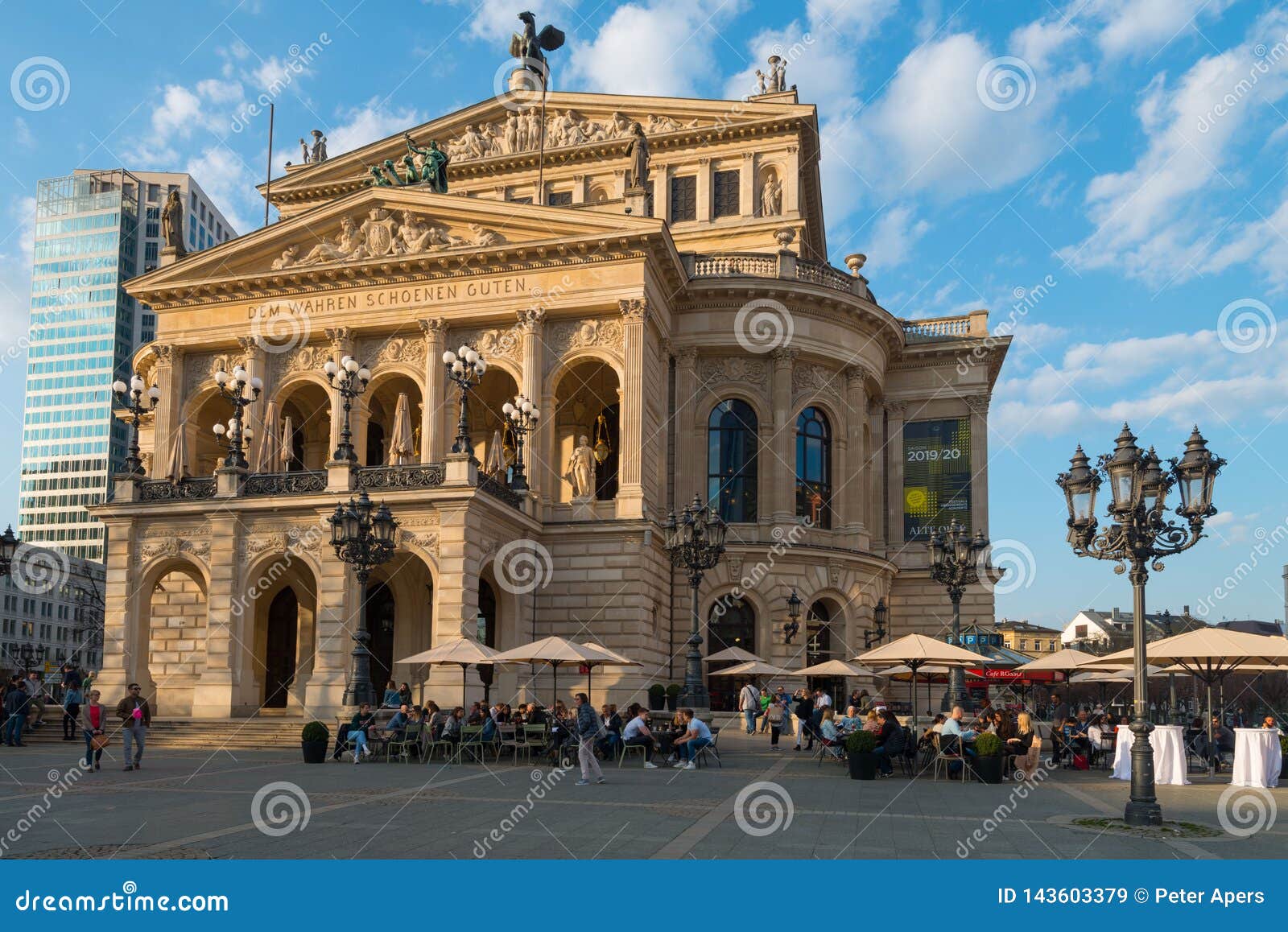 Former Opera Building, Alte Oper, Frankfurt am Main Editorial Stock ...