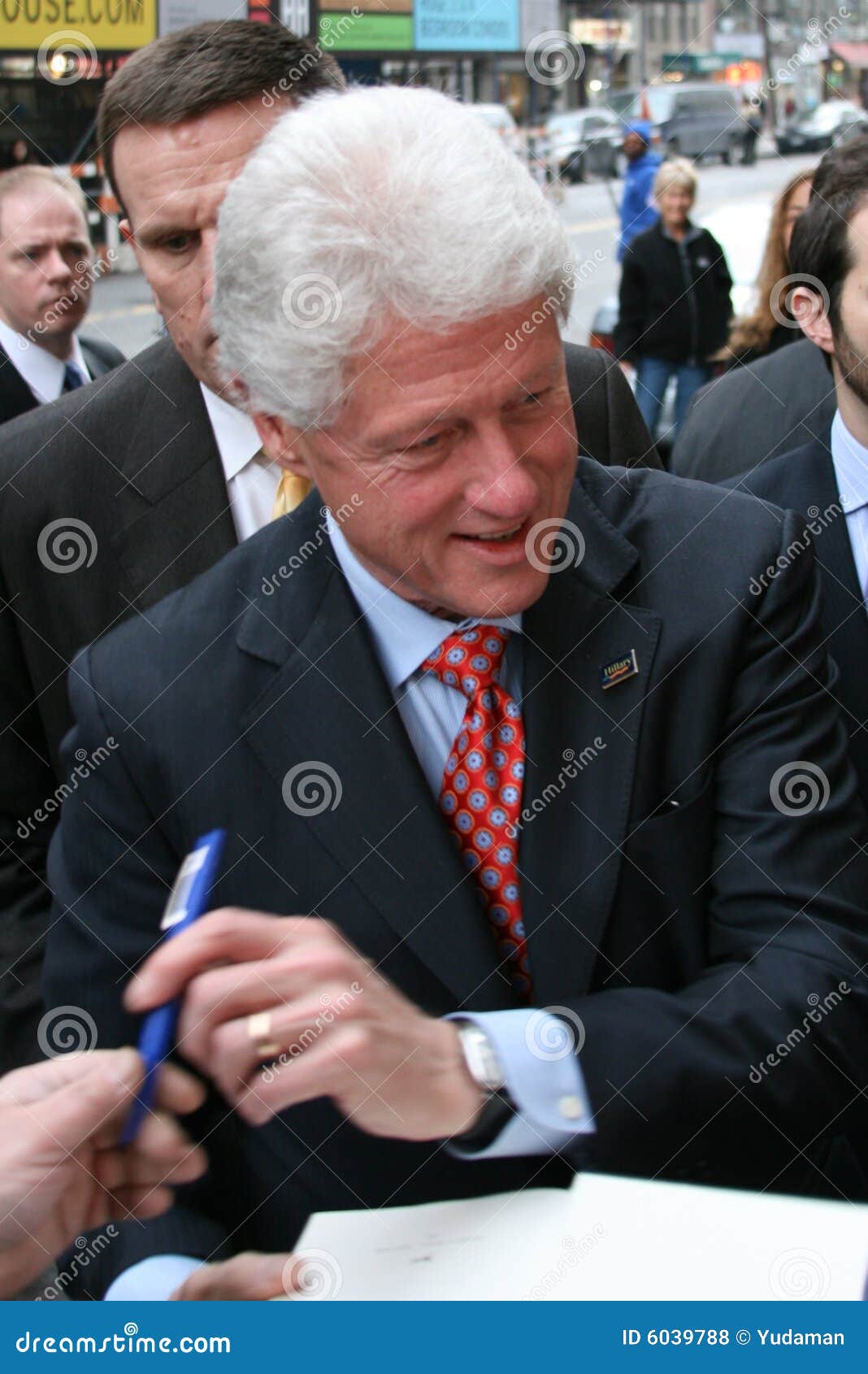Former President Bill Clinton Editorial Stock Photo - Image of bill ...