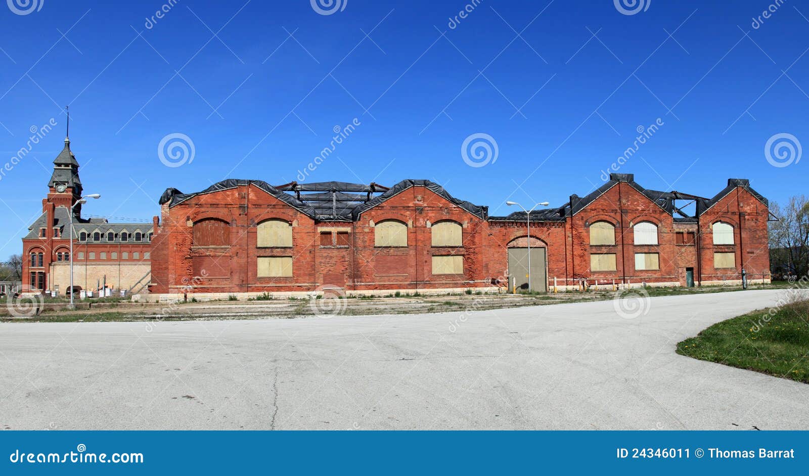 Former Pullman Factory stock image. Image of ruins, pullman - 24346011