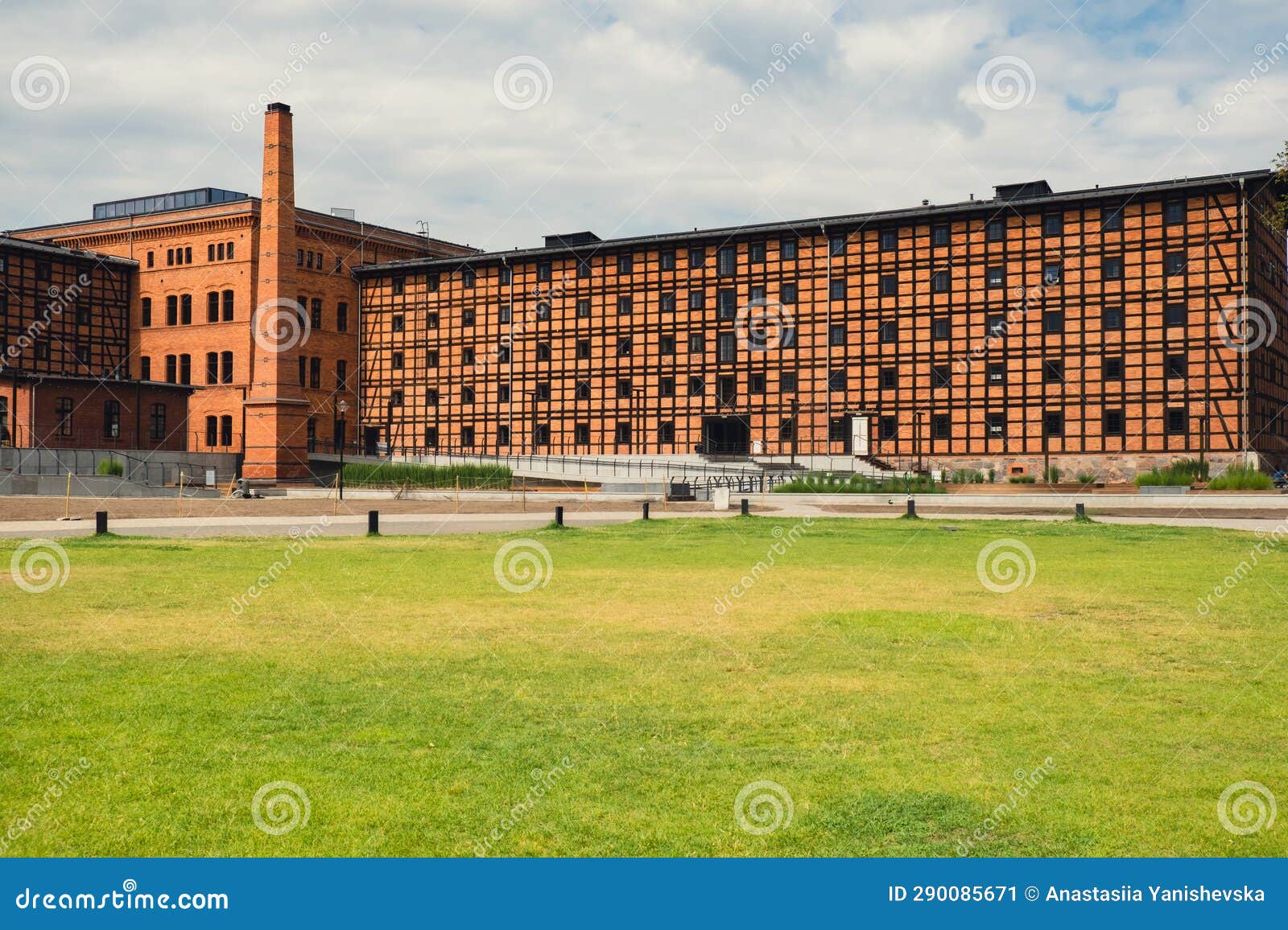 Former Rother Mills Building Complex Made of Characteristic Brick and a ...