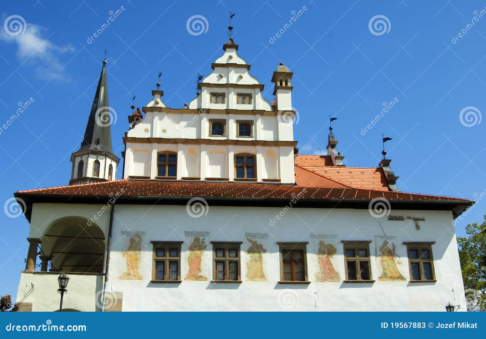 Former Town Hall, Square of Master Paul Stock Image - Image of ...