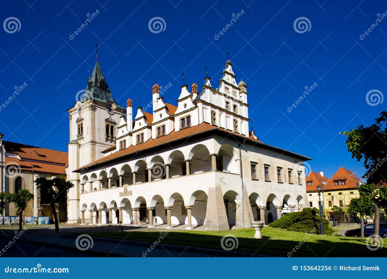 Former Town Hall, Square of Master Paul, Levoca, Slovakia Stock Photo ...