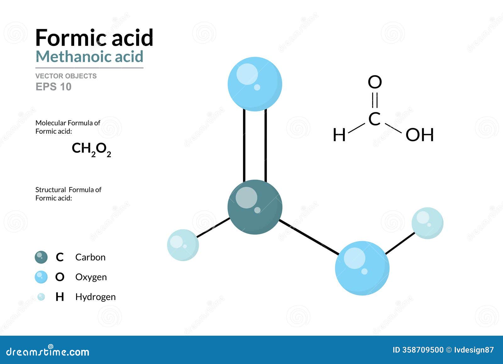 Structural Chemical Formula Of Nicotine. Infographics Illustration ...