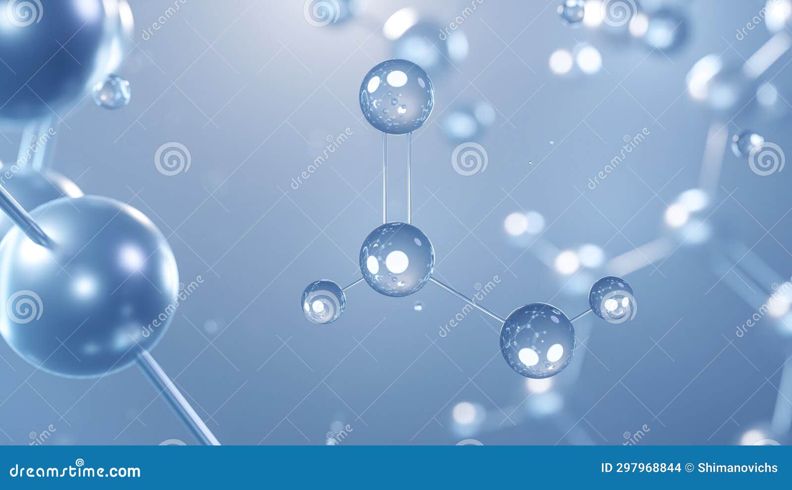 Formic Acid Molecular Structure 3d Flat Model Carboxylic Acid