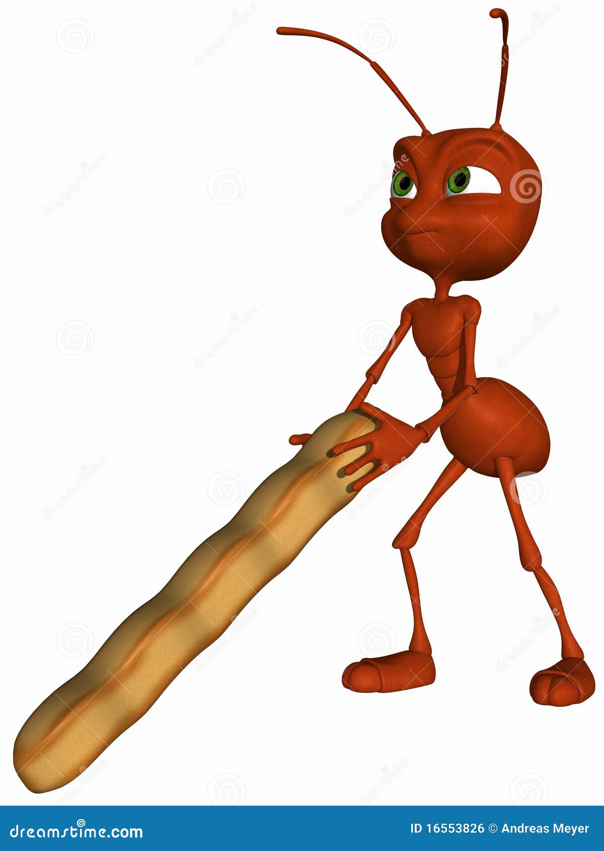 Formica di Toon illustrazione di stock. Illustrazione di stile - 16553826