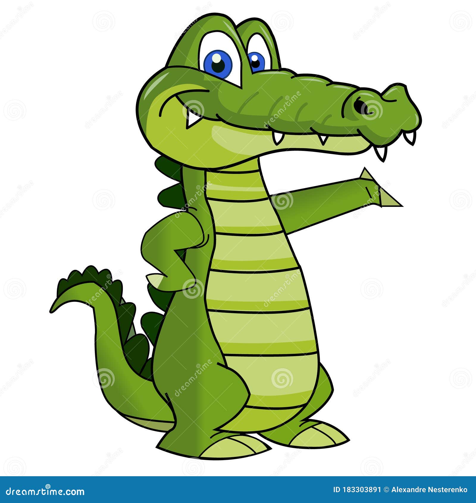 Formidable Crocodile Stock Illustrations – 3 Formidable Crocodile Stock ...