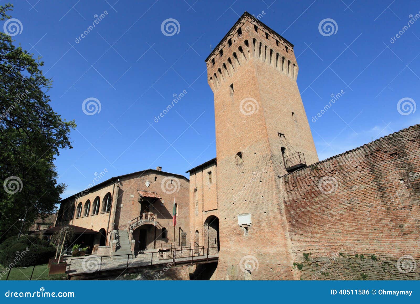 Formigine castle stock photo. Image of romagna, facade - 40511586