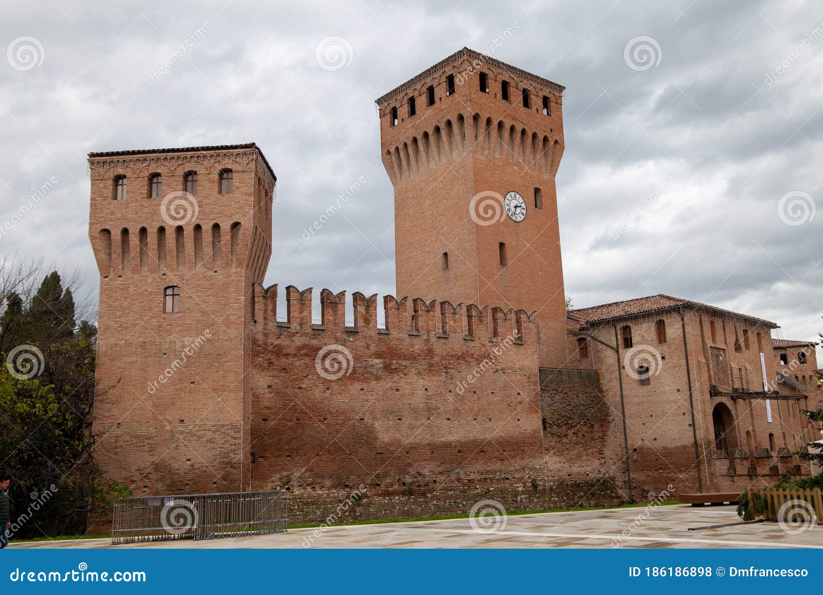Formigine Castle of the Modena Medieval Fortress Stock Photo - Image of ...