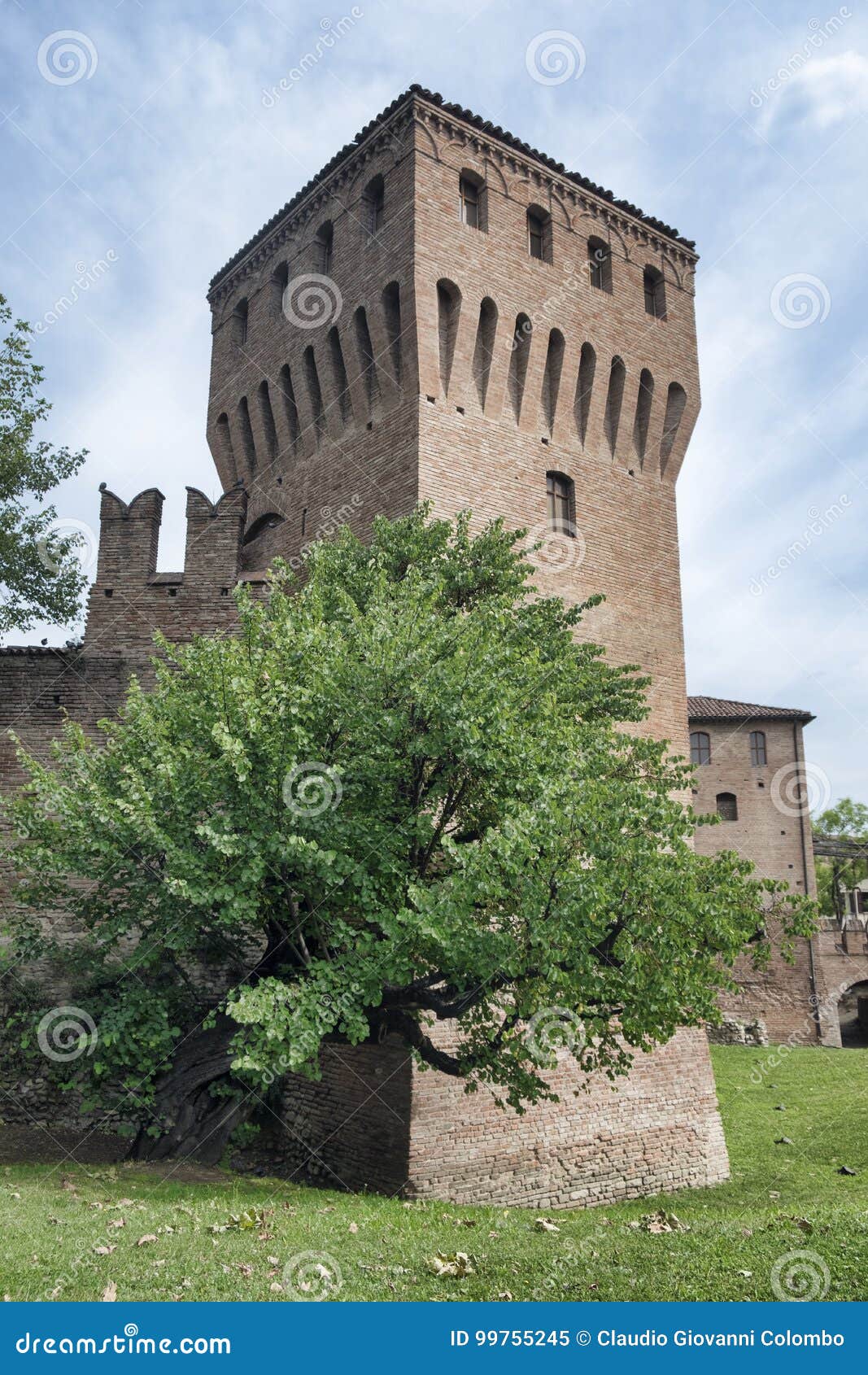Formigine Modena, Italy: Castle Stock Image - Image of medieval, italy ...