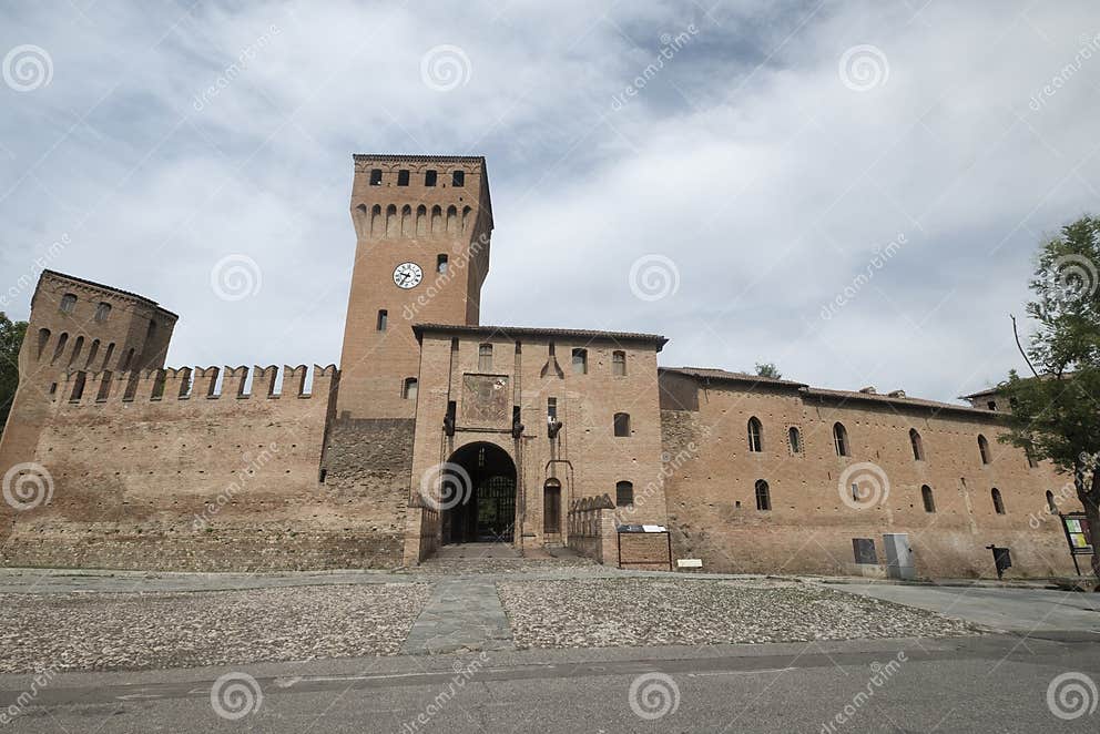 Formigine Modena, Italy: Castle Stock Photo - Image of outdoor ...