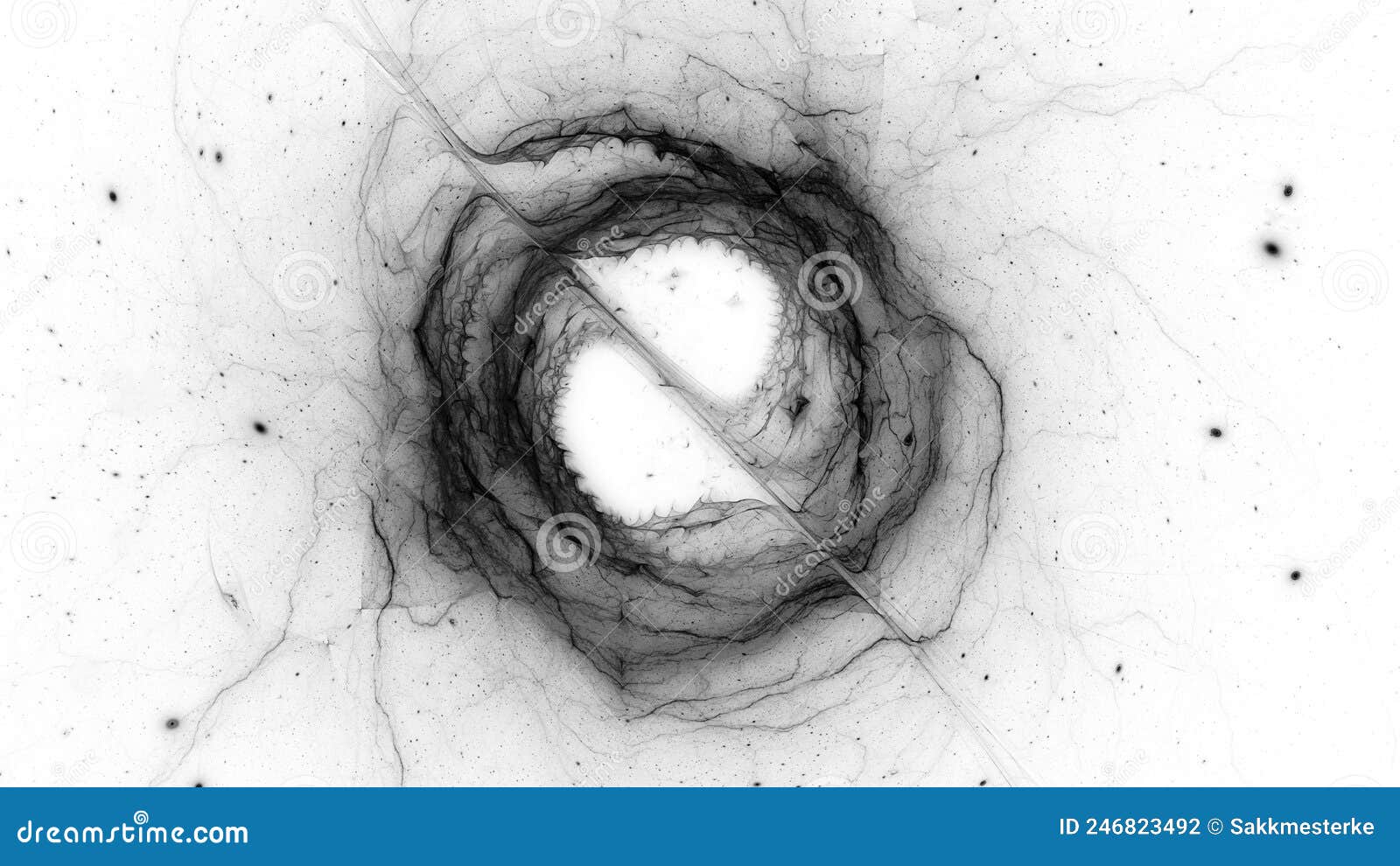Dark Matter Vector Illustration. Educational Labeled Scheme With ...