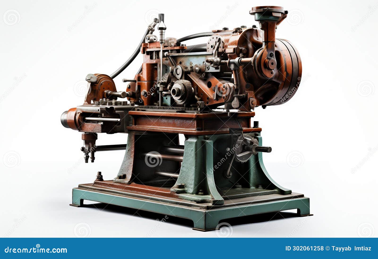 Forming Device Isolated on White Background. Stock Illustration ...