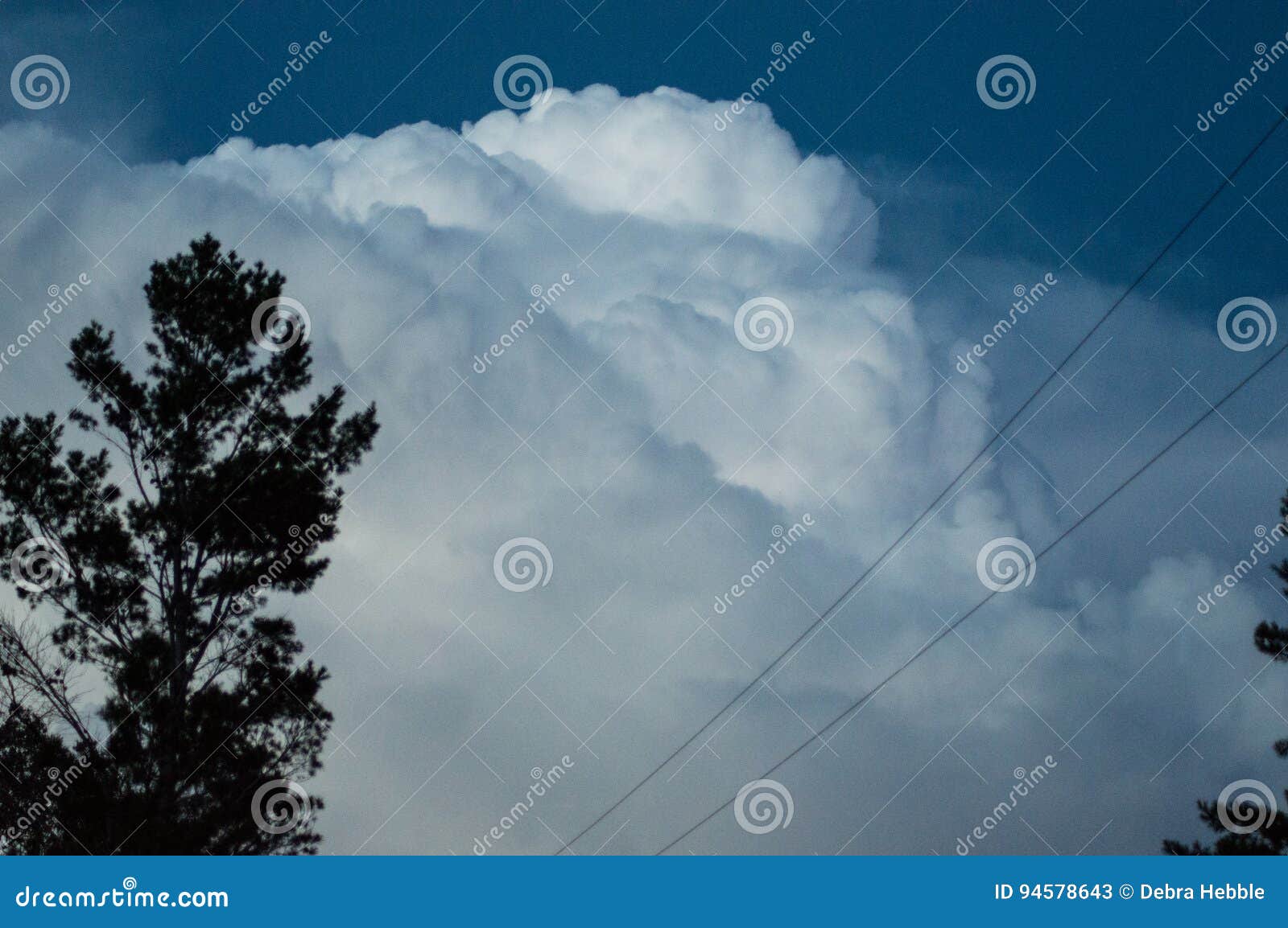 Forming storm stock image. Image of outside, clouds, storm - 94578643