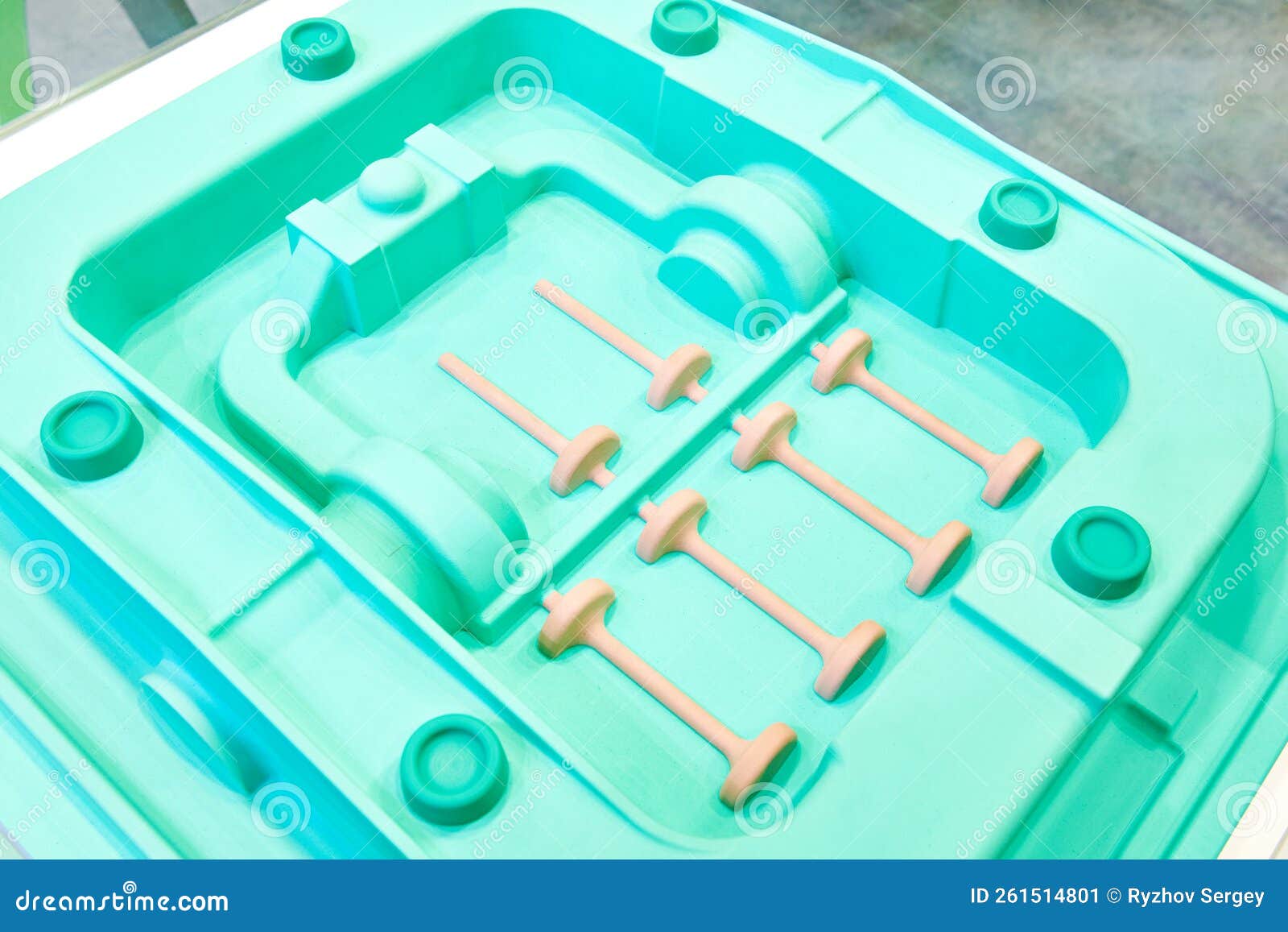 Mold for Casting Engine Valves Stock Image - Image of molds ...