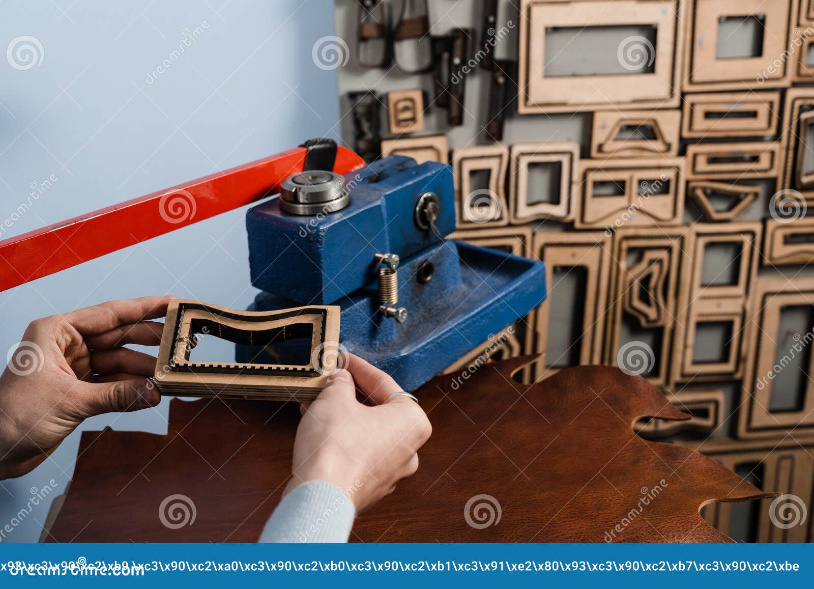 Forms for Leather Punching Press for Punch Genuine Leather. Craftsman ...