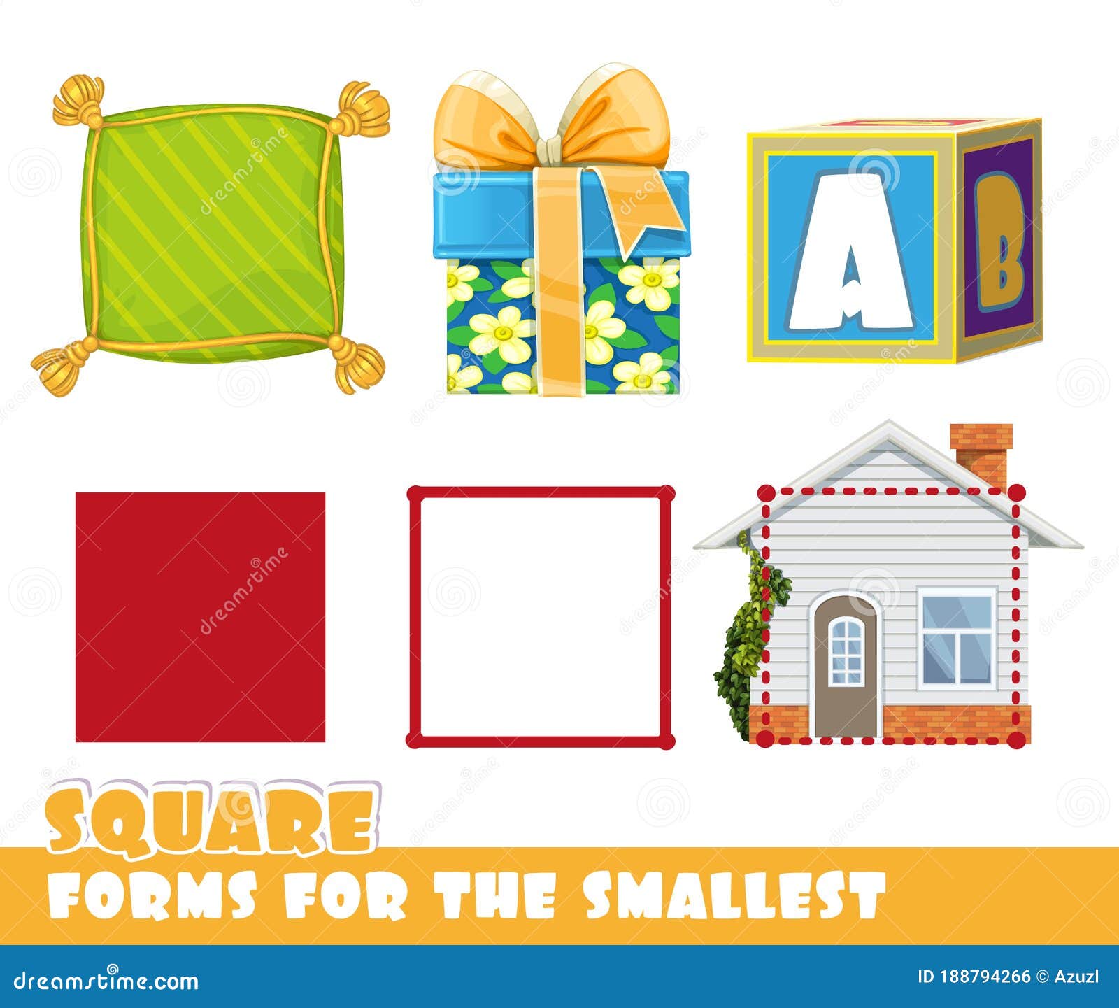 Objects That Are Square Shaped Write All The Squareshaped Objects Seen