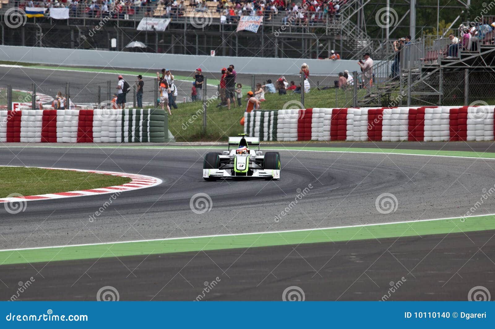 Formula 1: Brawn GP editorial image. Image of racing - 10110140