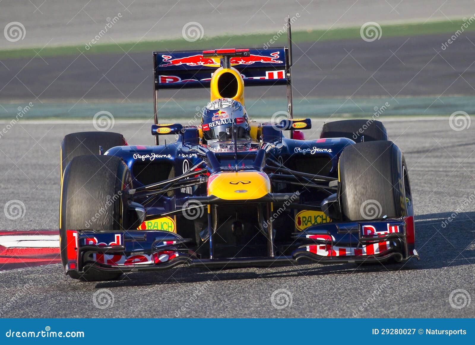 Formula 1 - Sebastian Vettel Editorial Photography - Image of race ...