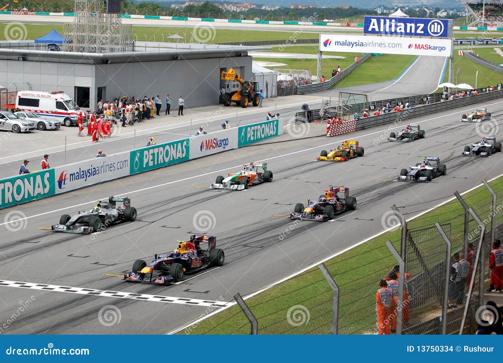 Formula 1 Sepang 2010 editorial stock image. Image of photographer ...