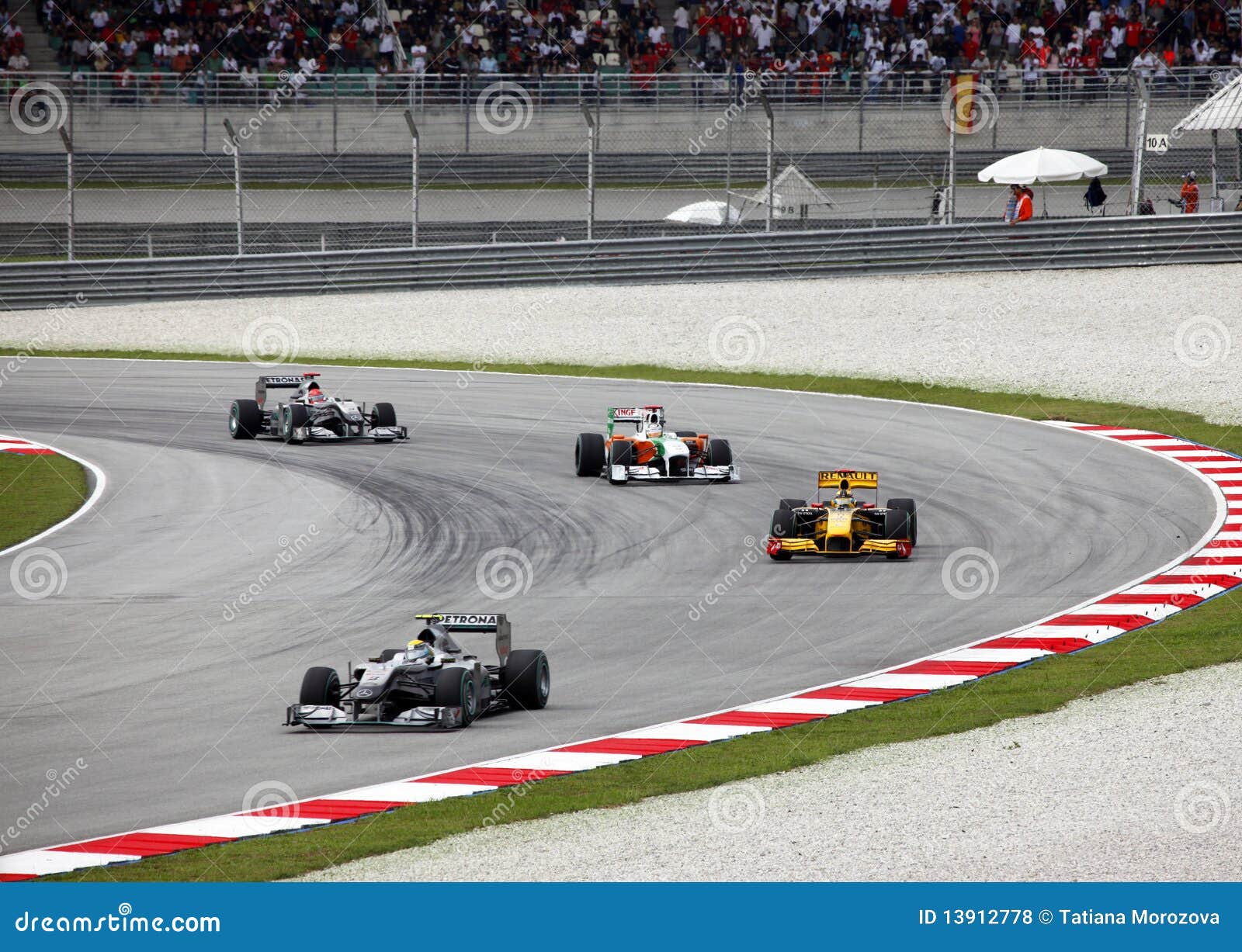 Formula 1. Sepang. April 2010 Editorial Stock Photo - Image of auto ...