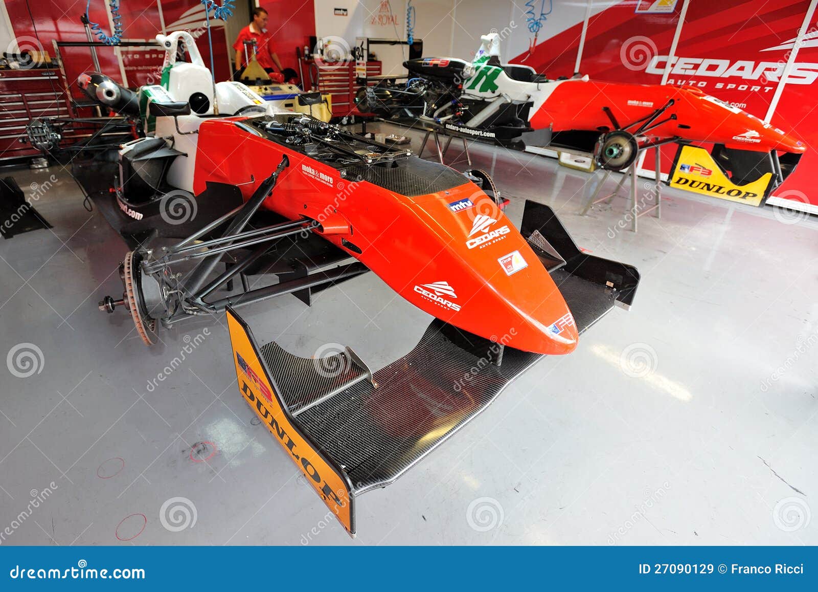 Formula 3 Box in Monza Race Track Editorial Stock Image - Image of gran ...