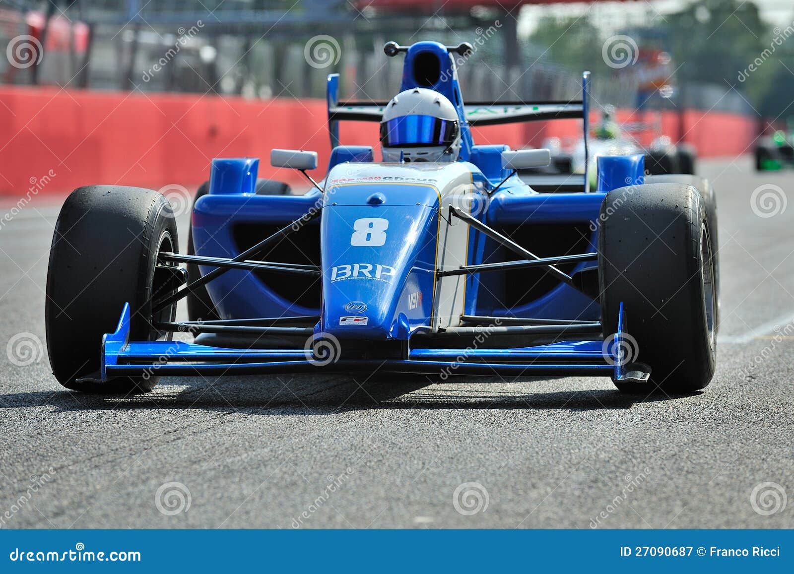 Formula 3 Race Car in Monza Race Track Editorial Photography - Image of ...