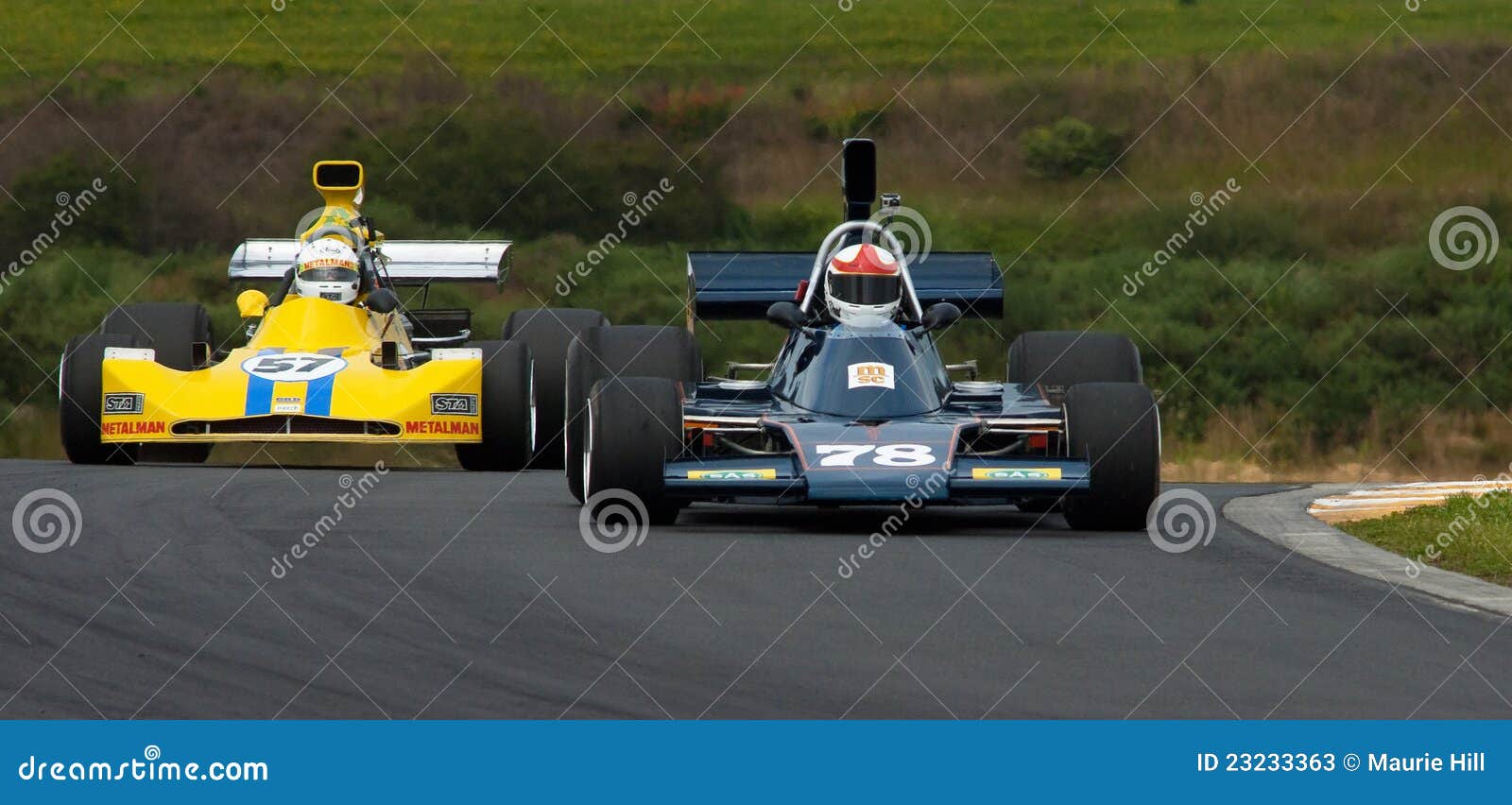 Formula 5000 -Talon MR1 & March 73A Editorial Stock Photo - Image of ...