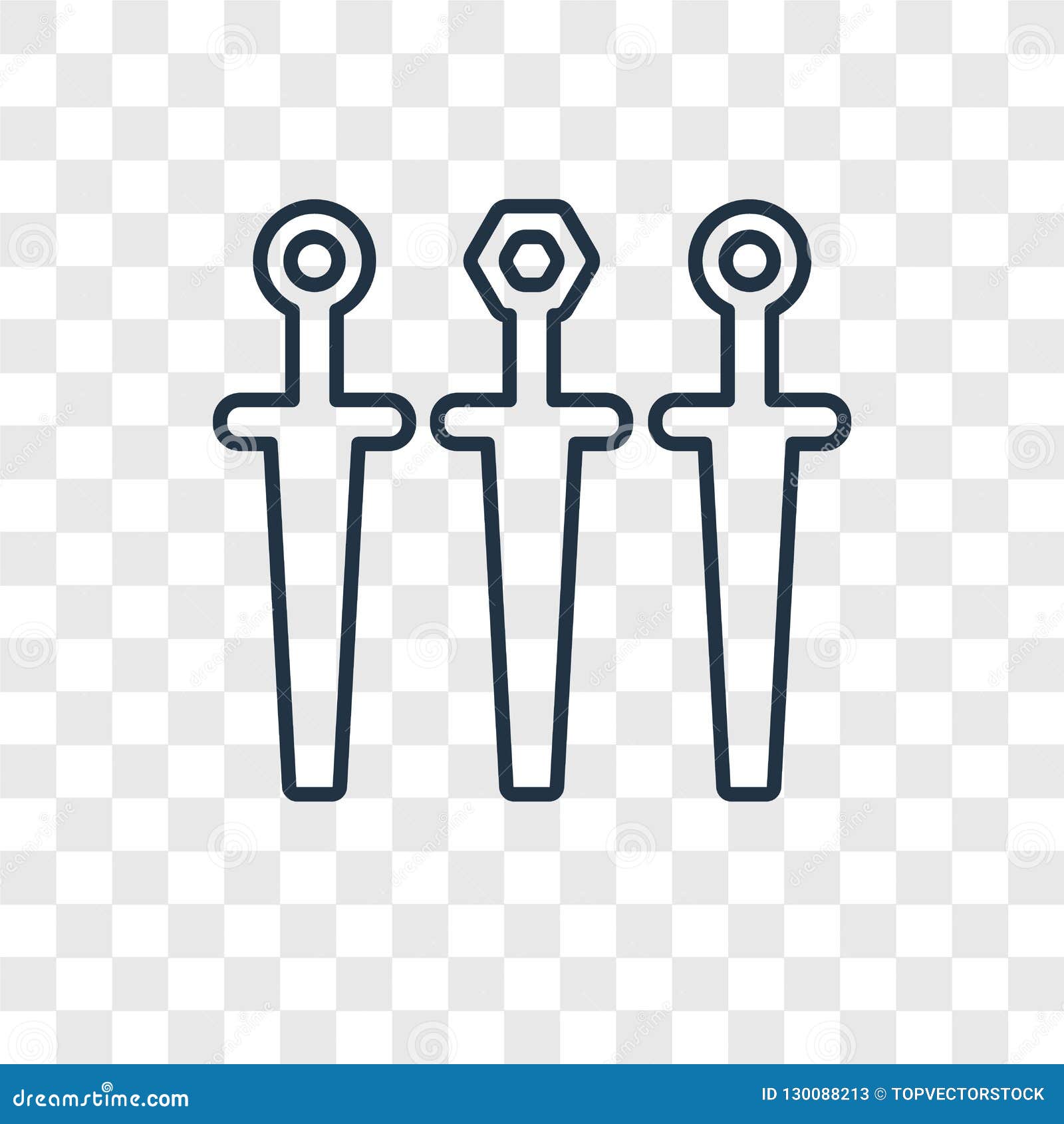 Formula Concept Vector Linear Icon Isolated On Transparent Background ...