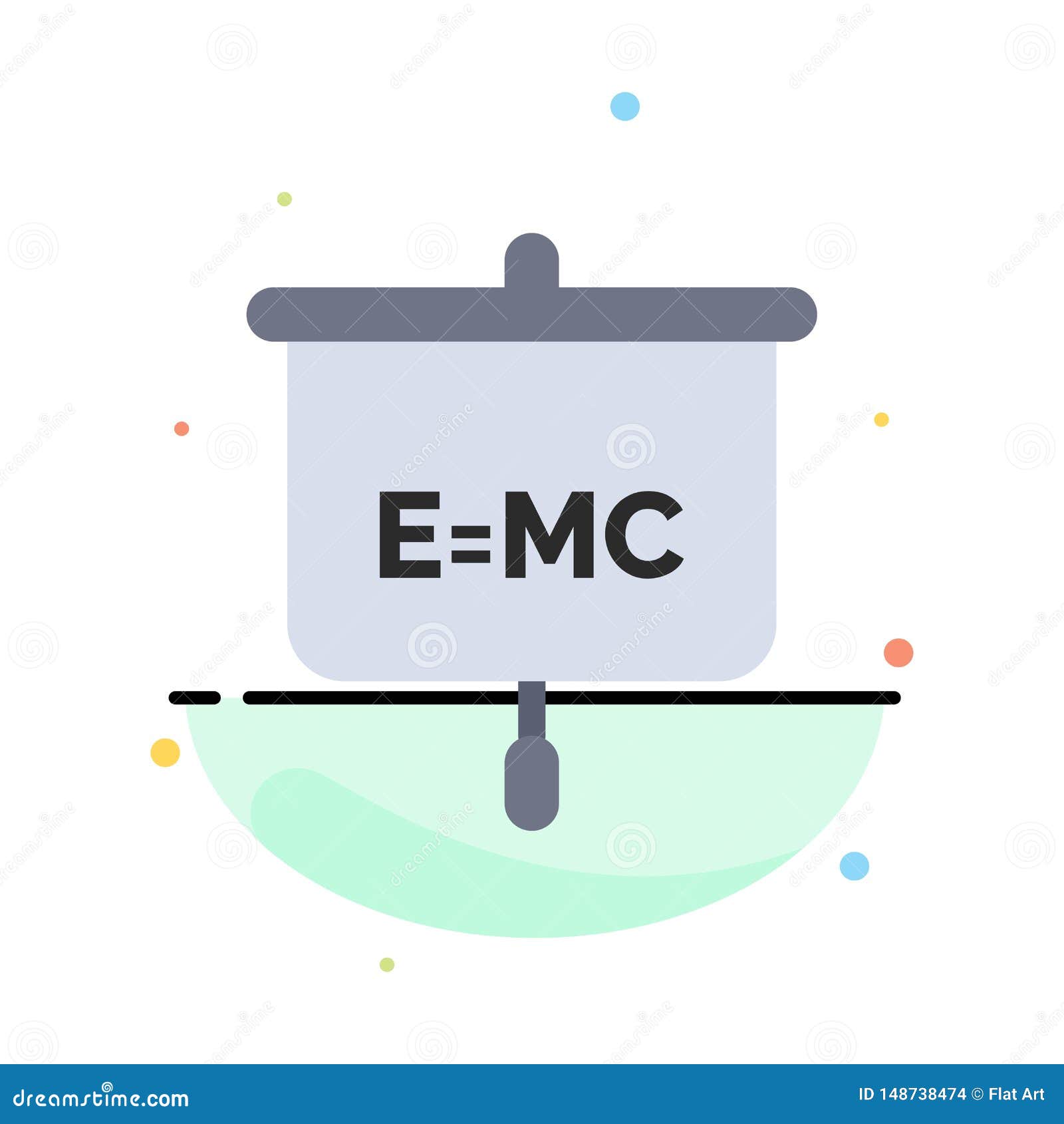 Formula, Education, Presentation, School Abstract Flat Color Icon ...