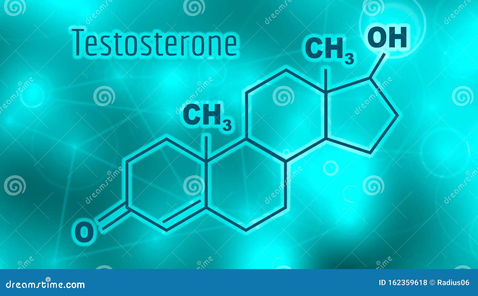 Formula Hormone Testosterone. Stock Illustration - Illustration of ...