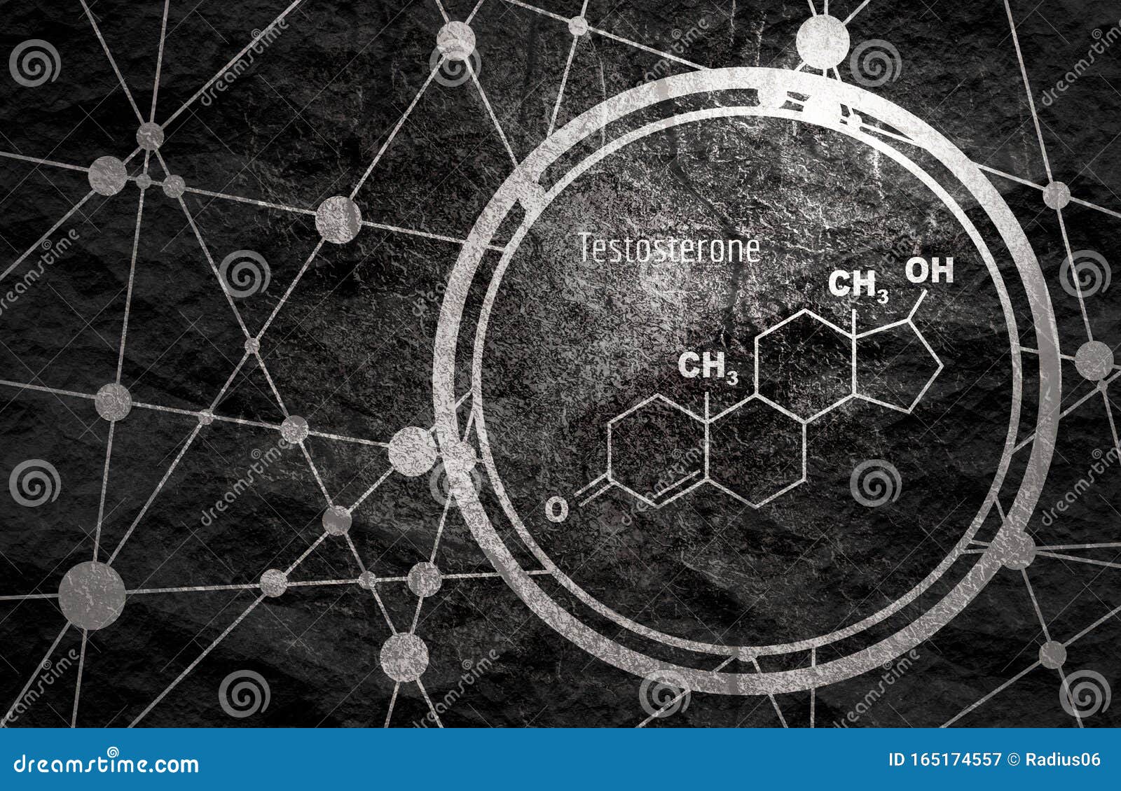 Formula Hormone Testosterone. Stock Illustration - Illustration of ...