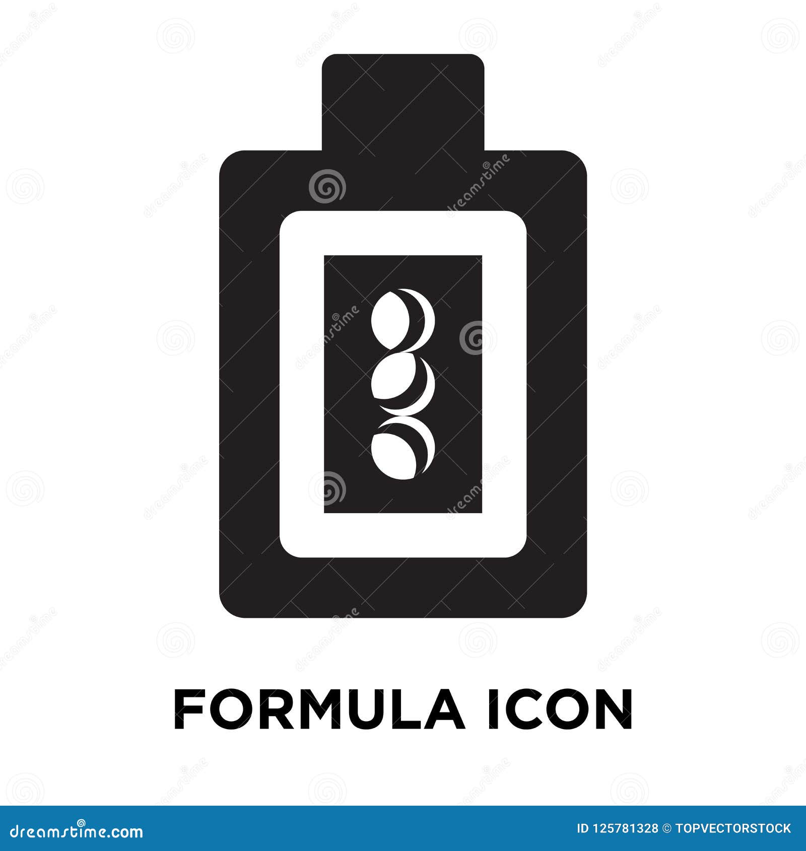 Formula Icon Vector Isolated on White Background, Logo Concept O Stock ...