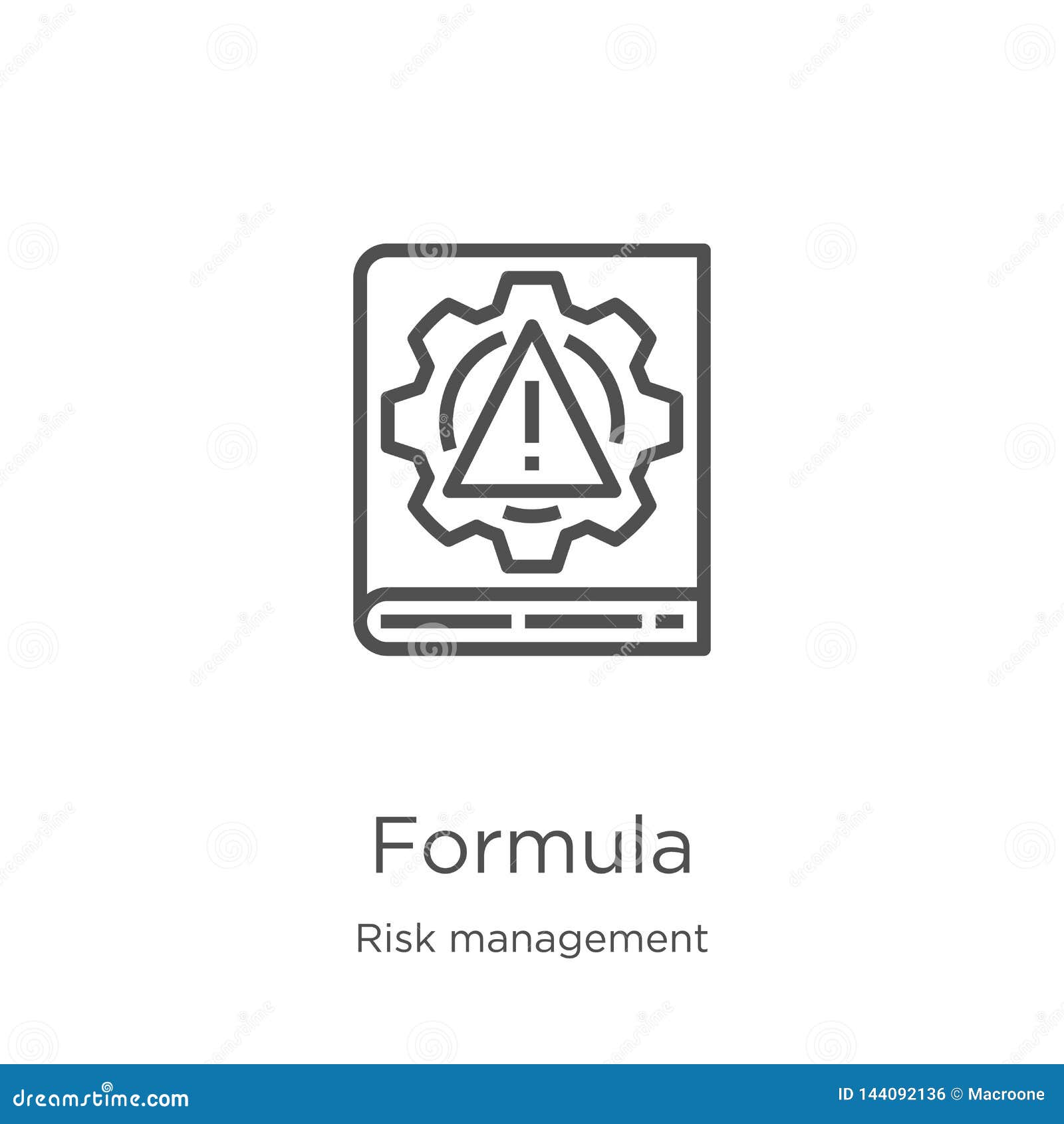 Formula Icon Vector From Laboratory Collection. Thin Line Formula ...