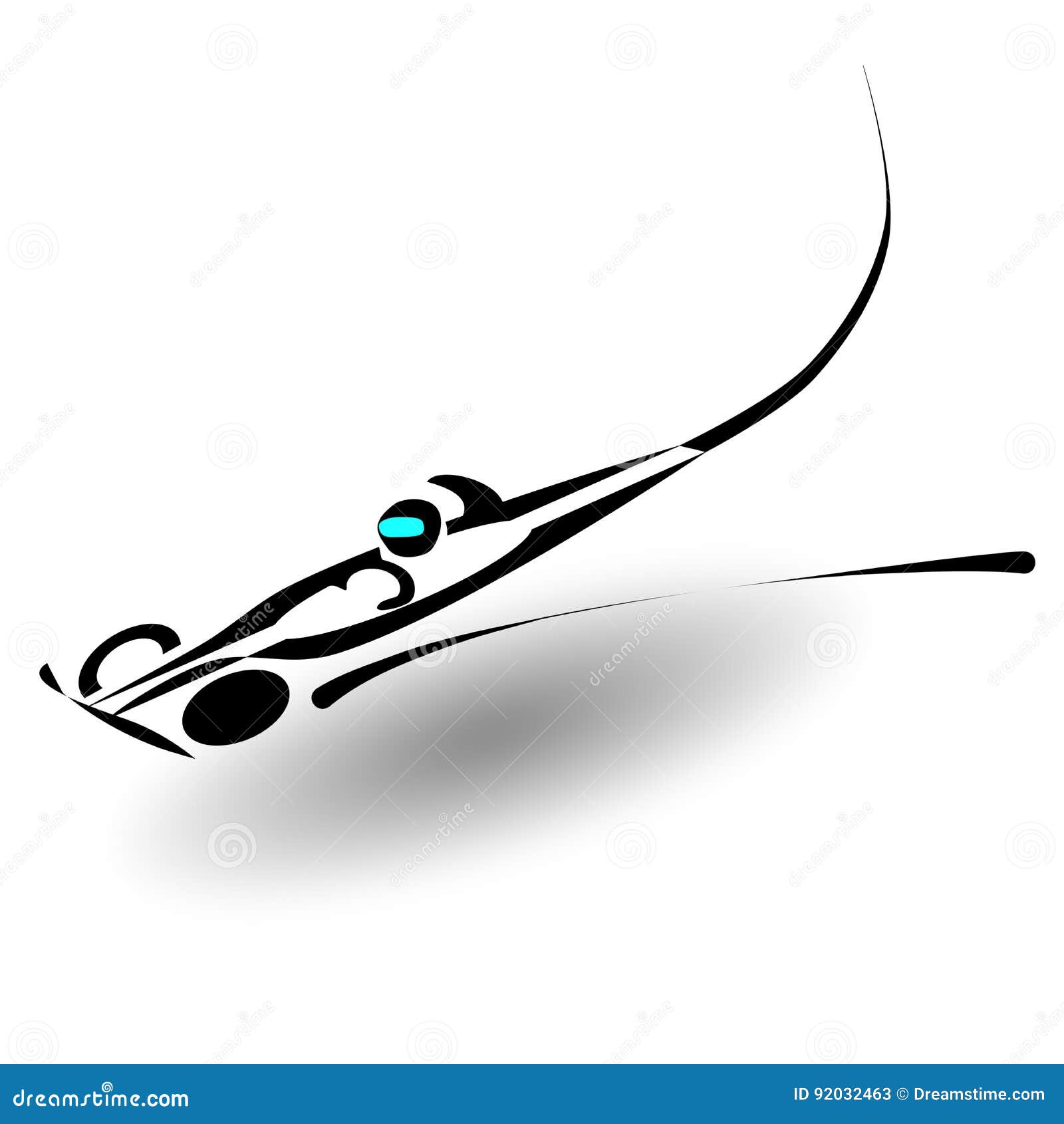 Formula logo, illustration stock illustration. Illustration of race ...