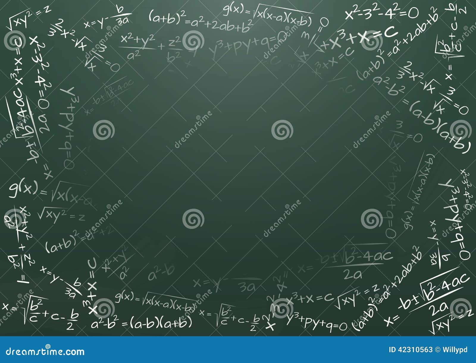 Formula math stock vector. Illustration of mathematical - 42310563