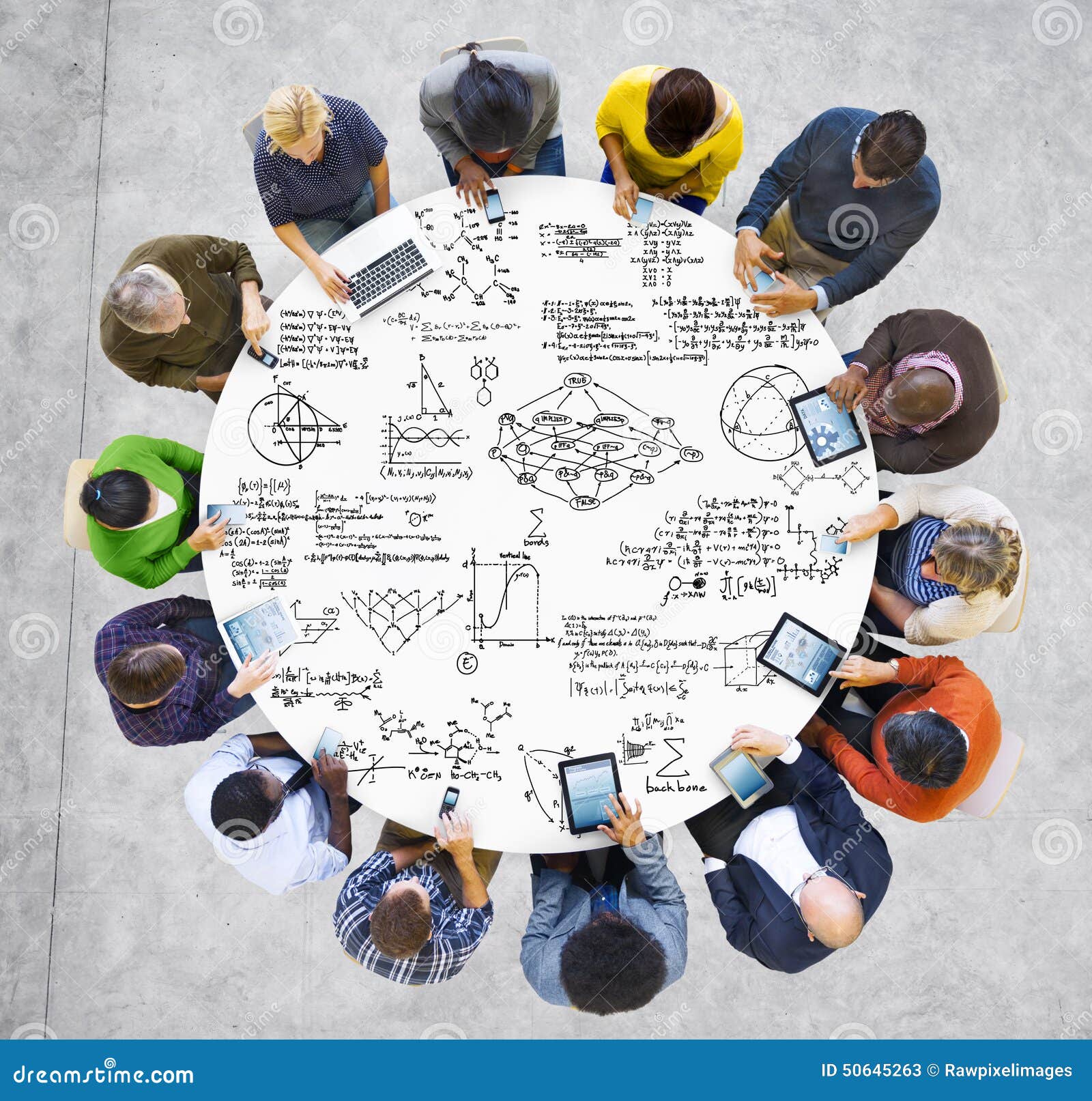 Formula Mathematics Calculation Chart Concept Stock Image ...