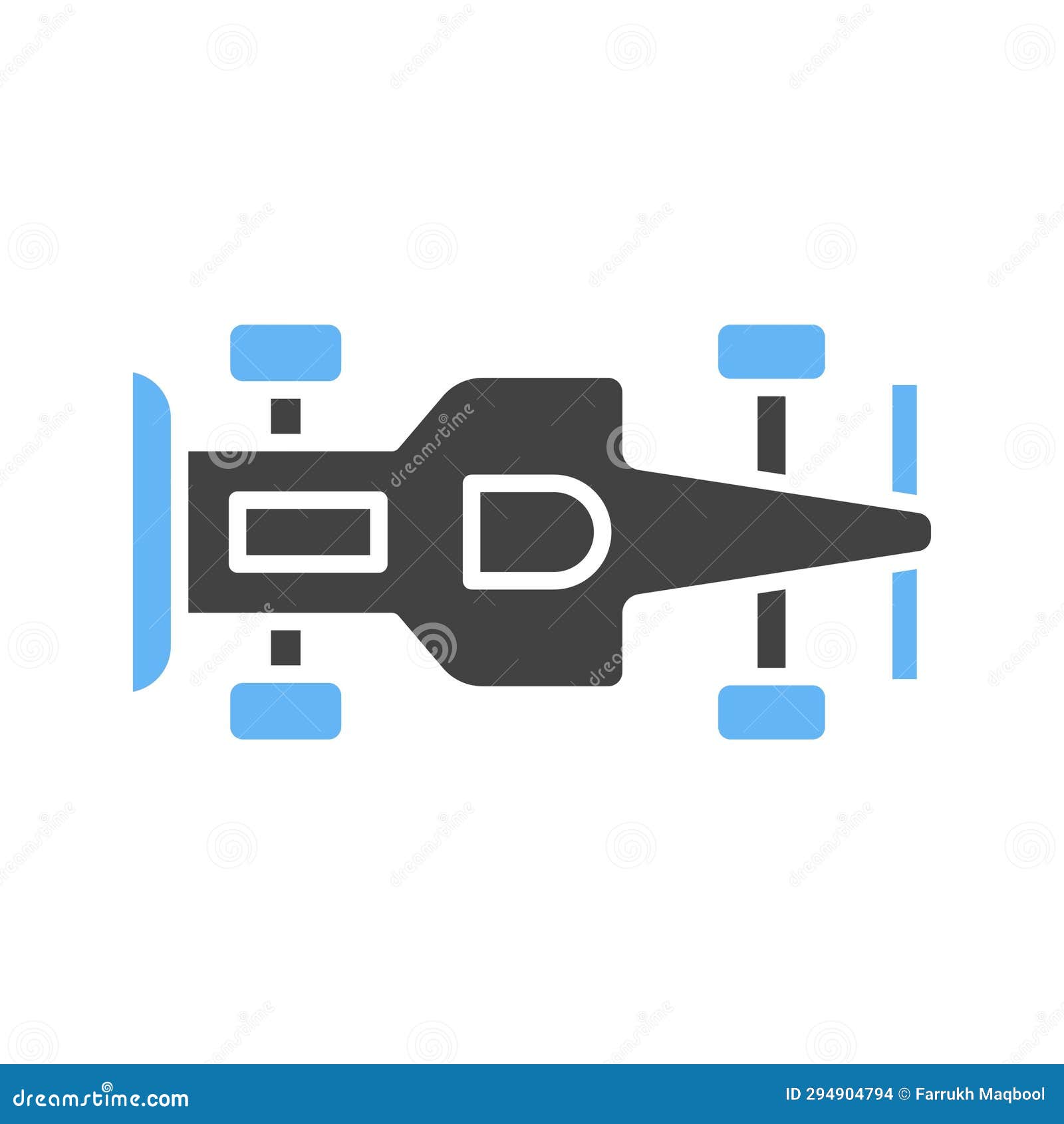 Formula One Icon Vector Image. Stock Vector - Illustration of track ...