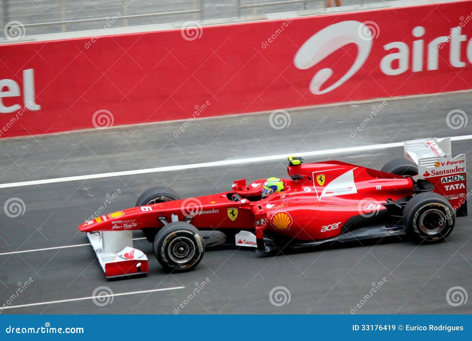 Formula One Racing Car - Ferrari Editorial Stock Image - Image of ...