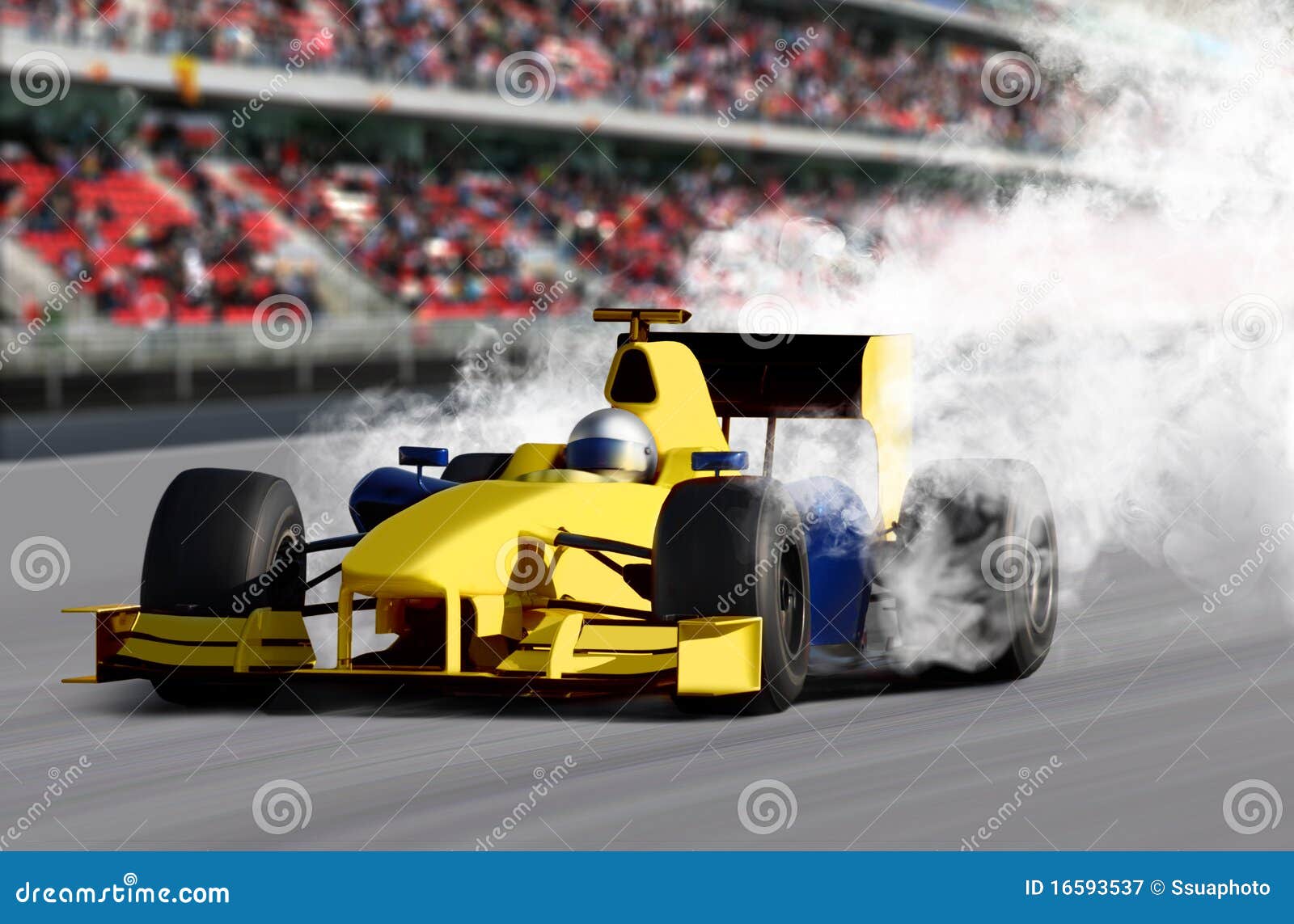 Formula One Speed Car stock image. Image of damage, career - 16593537