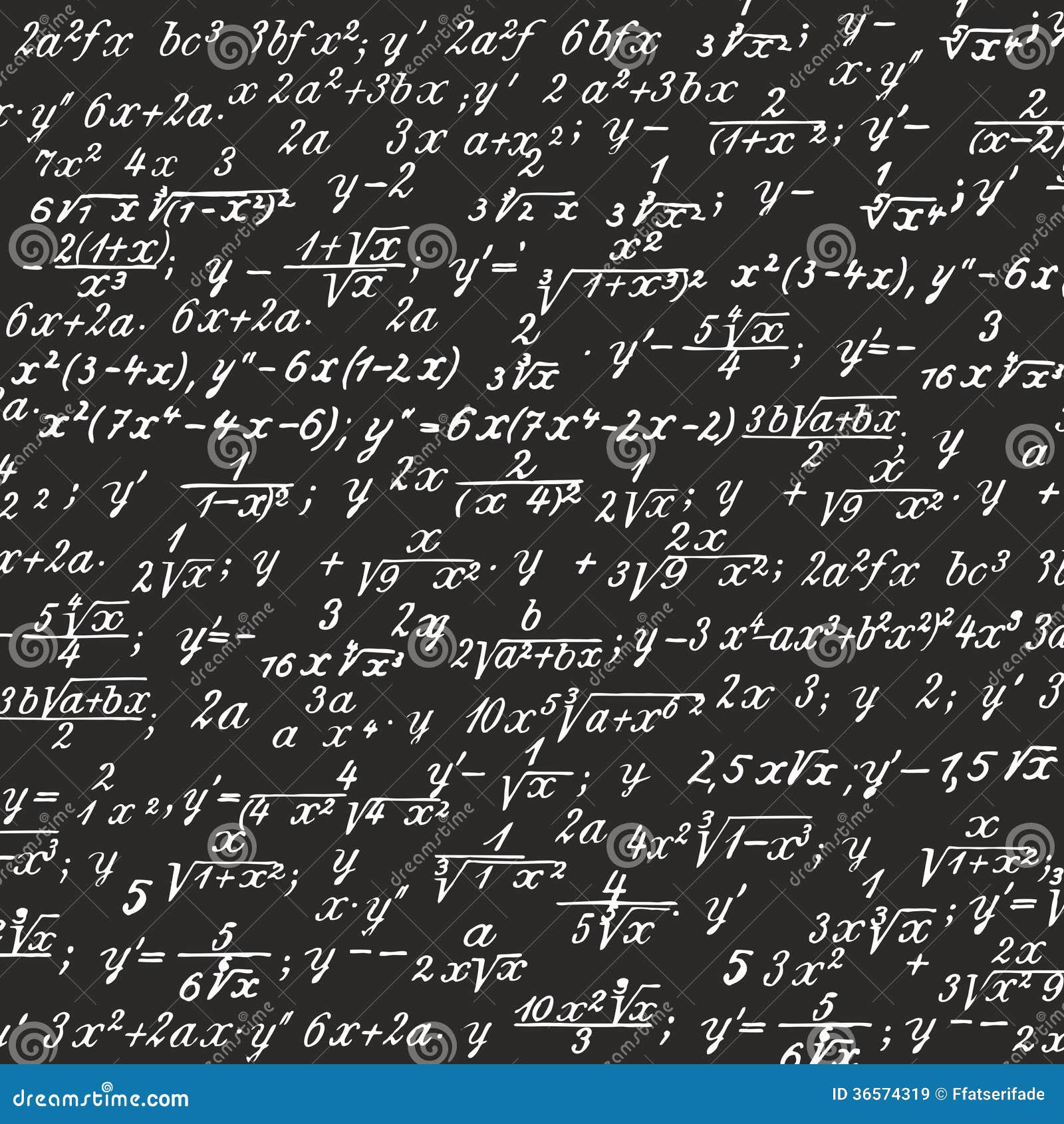 Formula stock illustration. Illustration of genius, abstract - 36574319