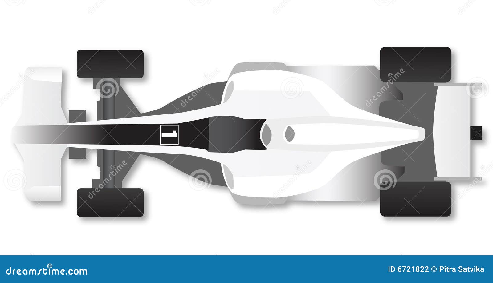 Formula Race Car stock vector. Illustration of mobil, drive - 6721822