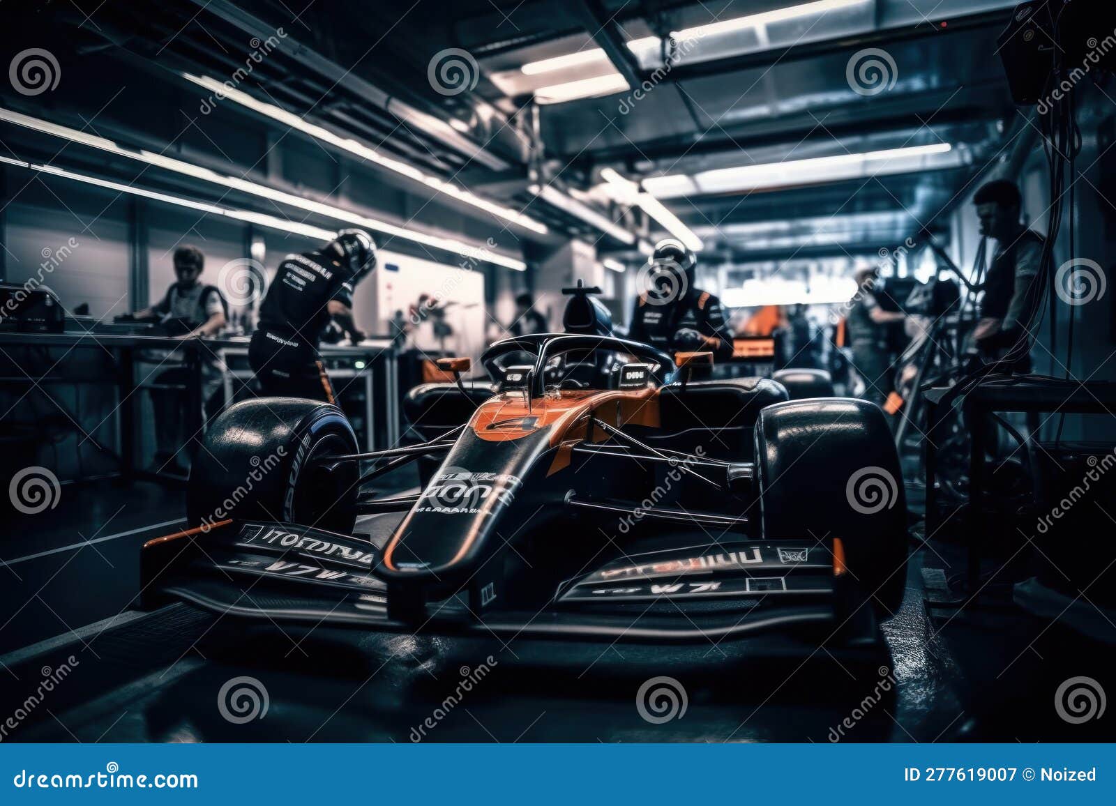Formula 1, F1 stock illustration. Illustration of teamwork - 277619007