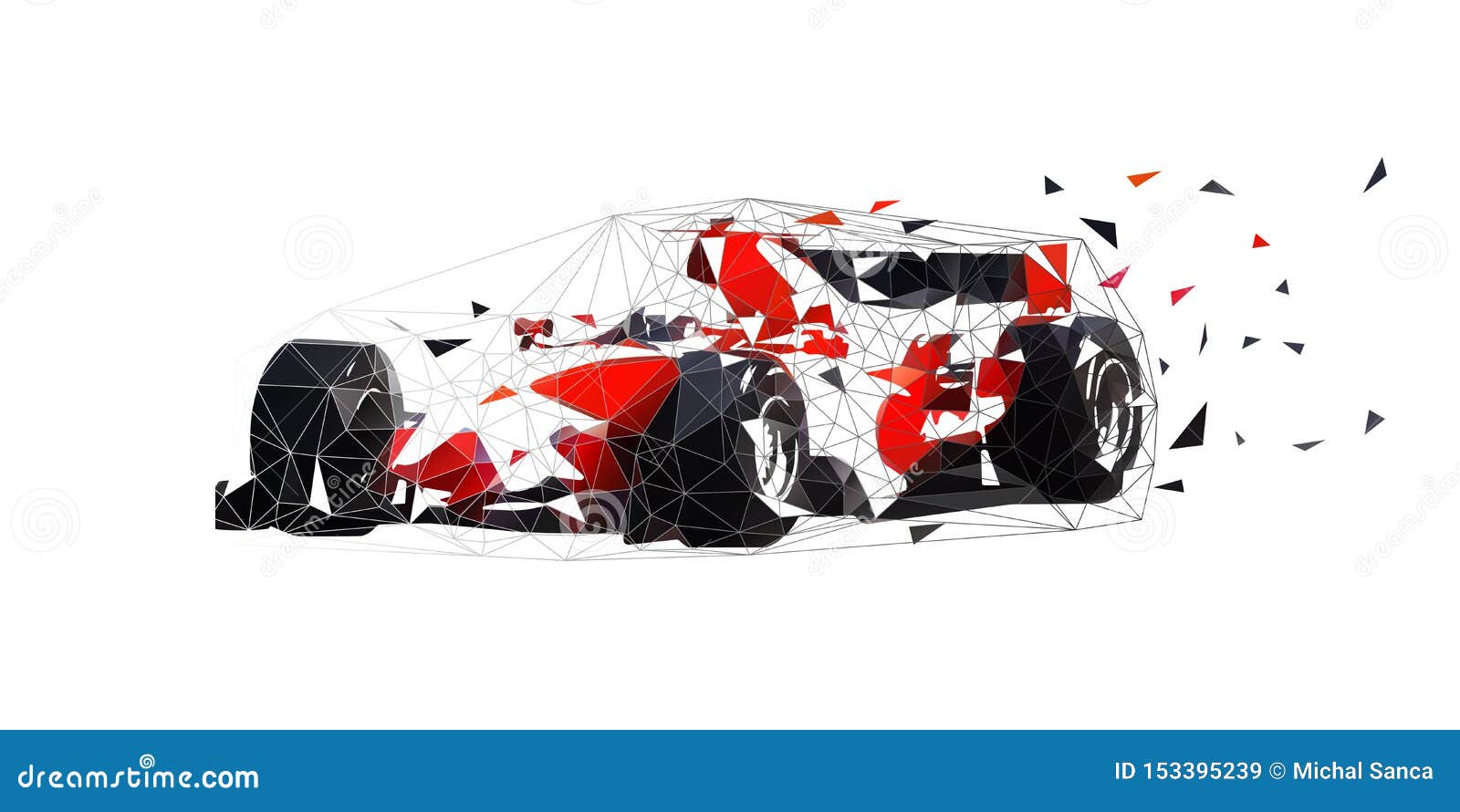 Formula 1 Racing Car In A Garage.generative Ai Royalty-Free Stock ...